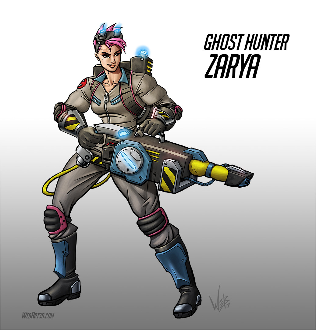 ArtStation - Ghost Hunter Zarya