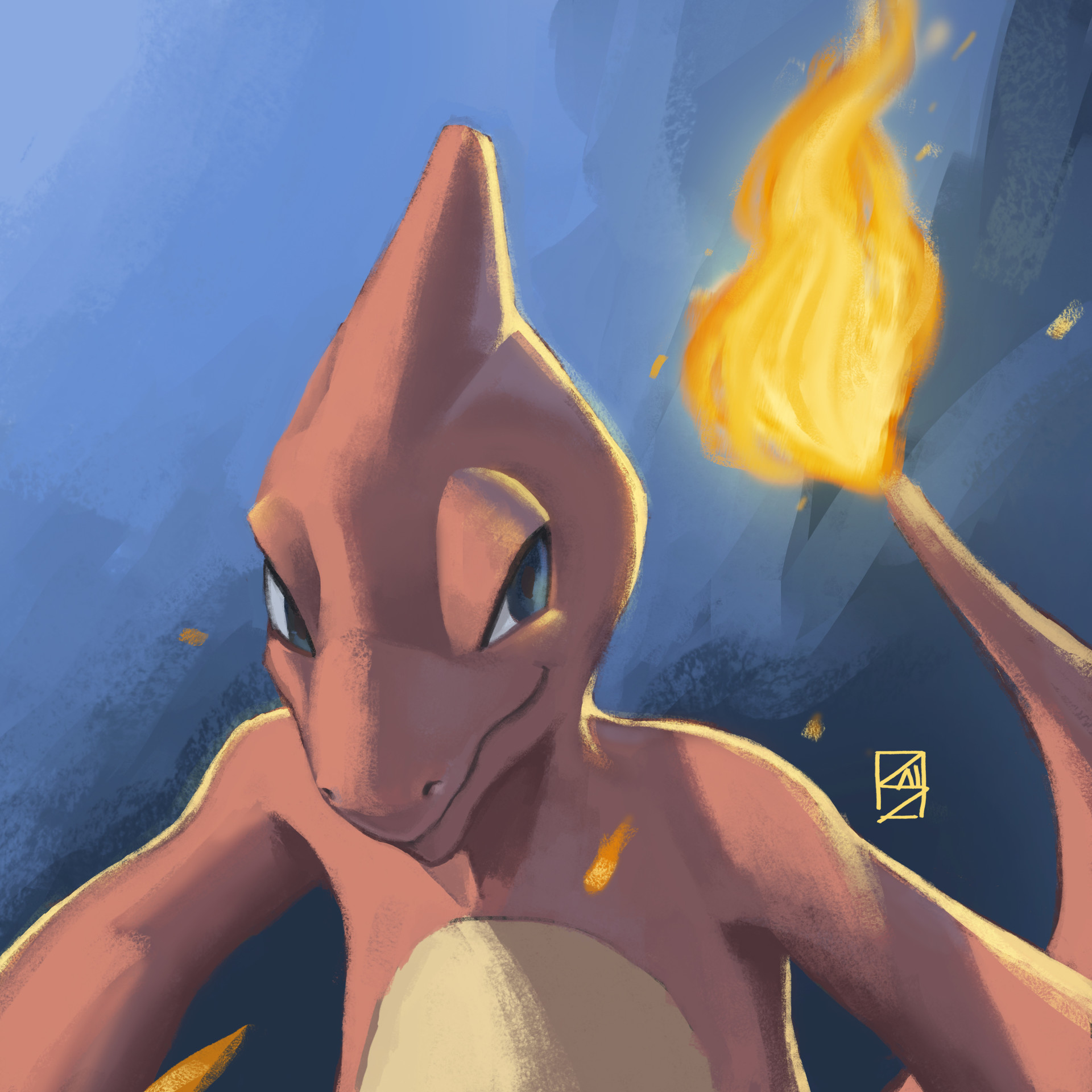 ArtStation - Charmeleon fanart