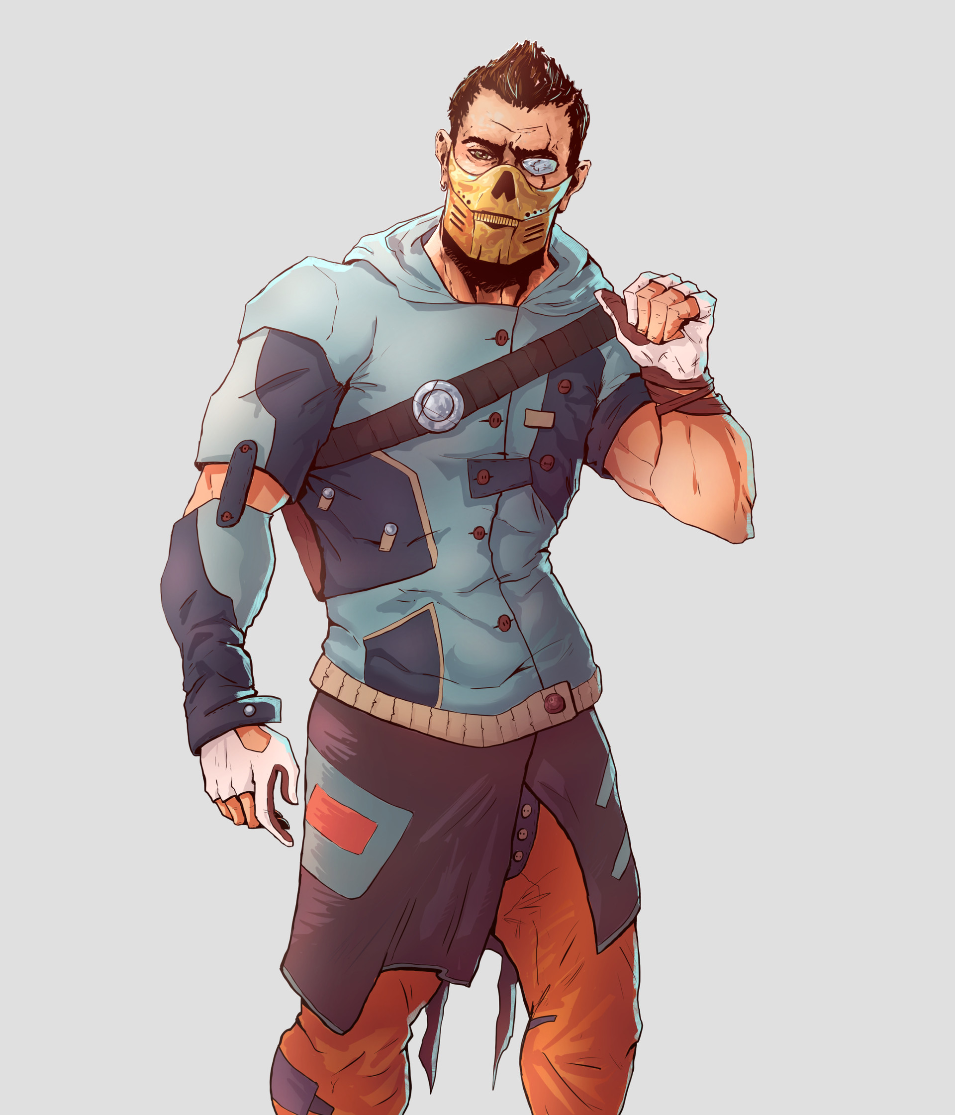 Tanya Tengri - Character concept art (Lost Heaven project)