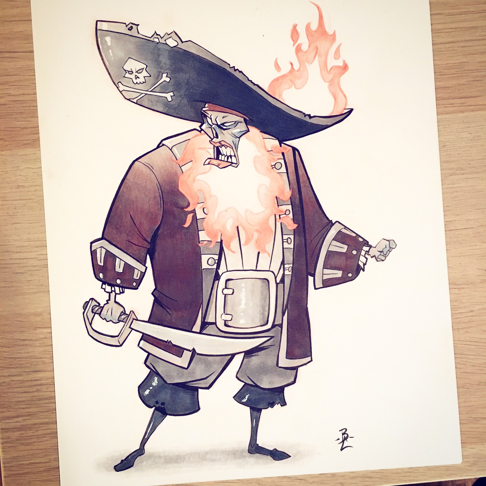 Brian Cooper - The Ghost Pirate LeChuck From Monkey Island