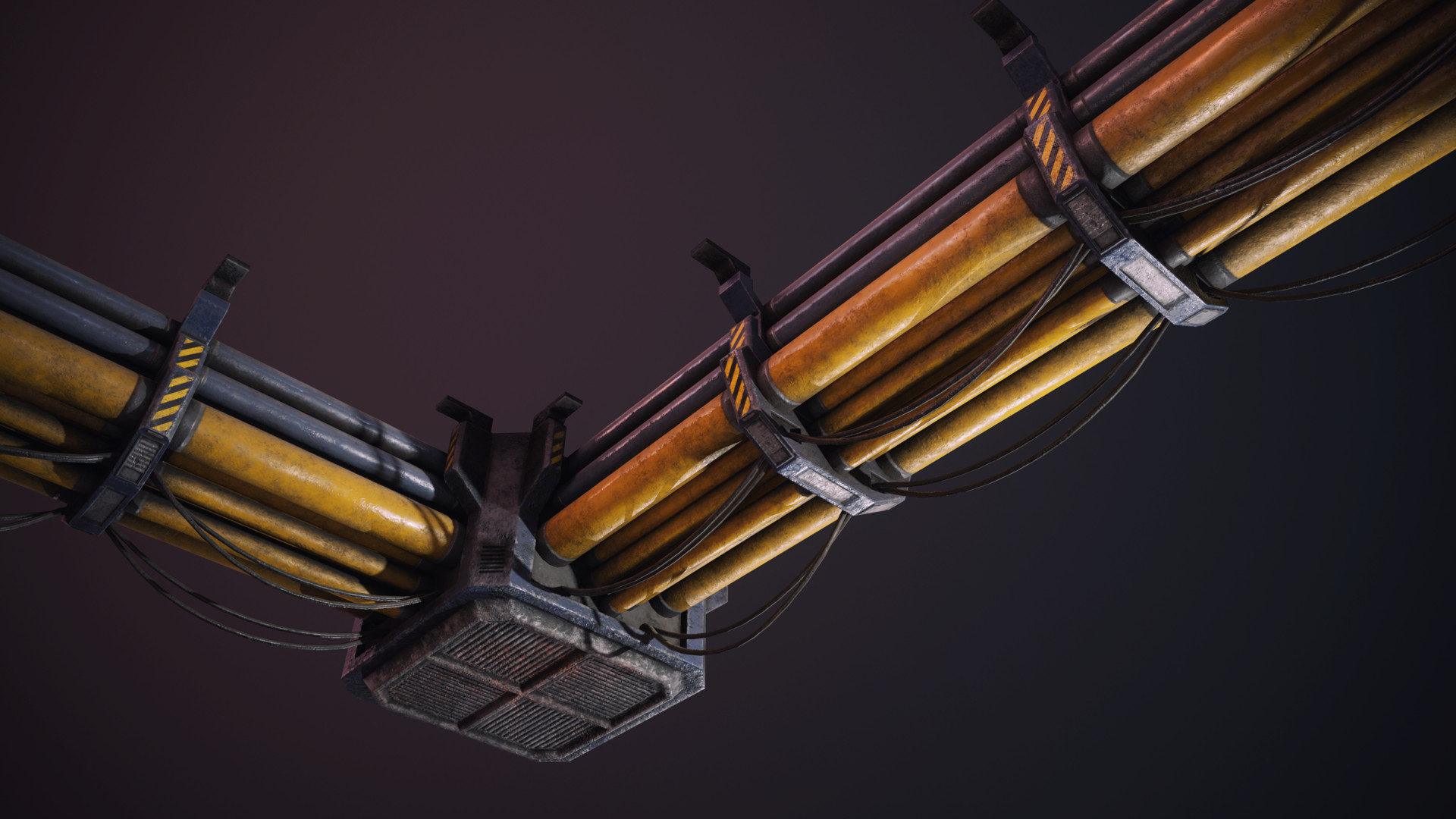 ArtStation - Ceiling Pipes