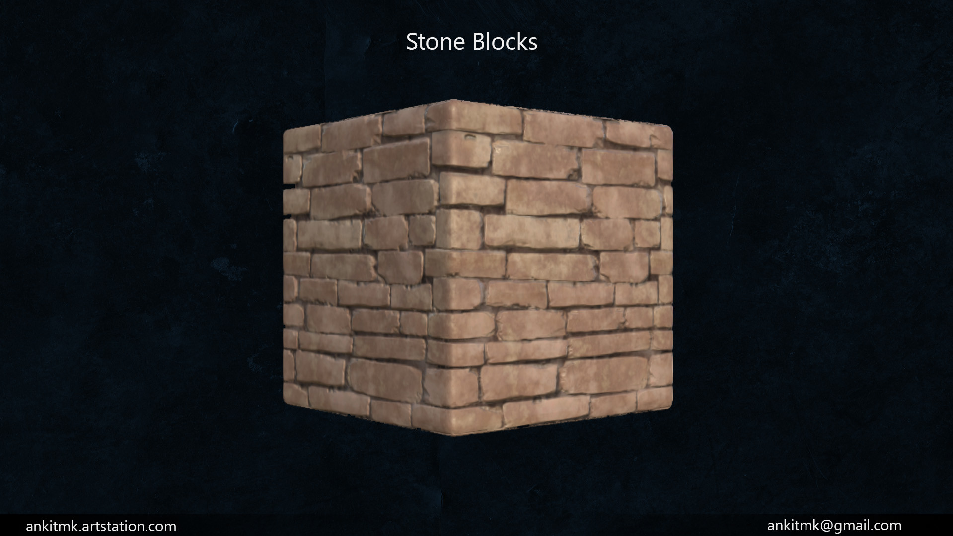 ArtStation - Stone Bricks Material