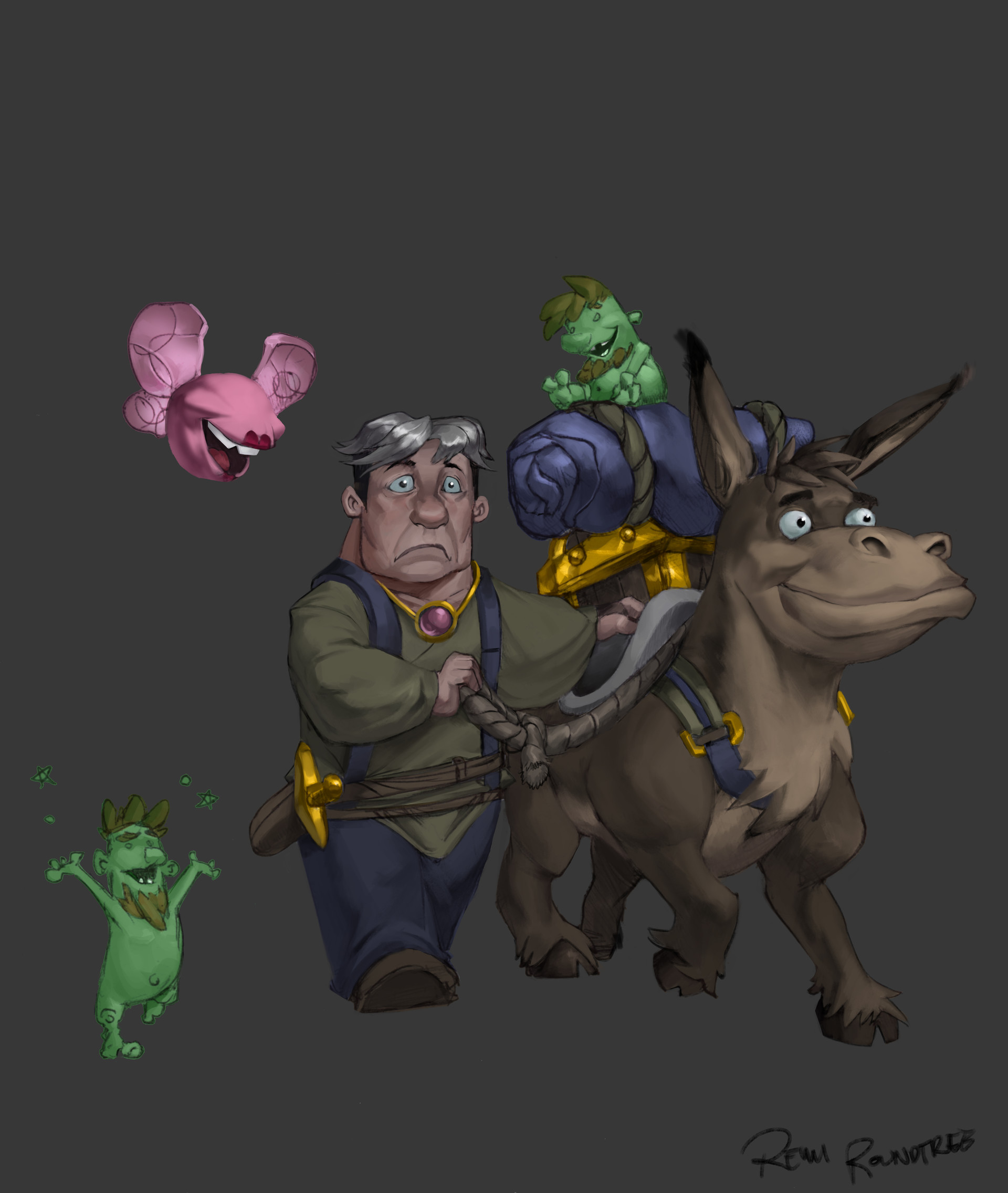 ArtStation - Weary Traveler