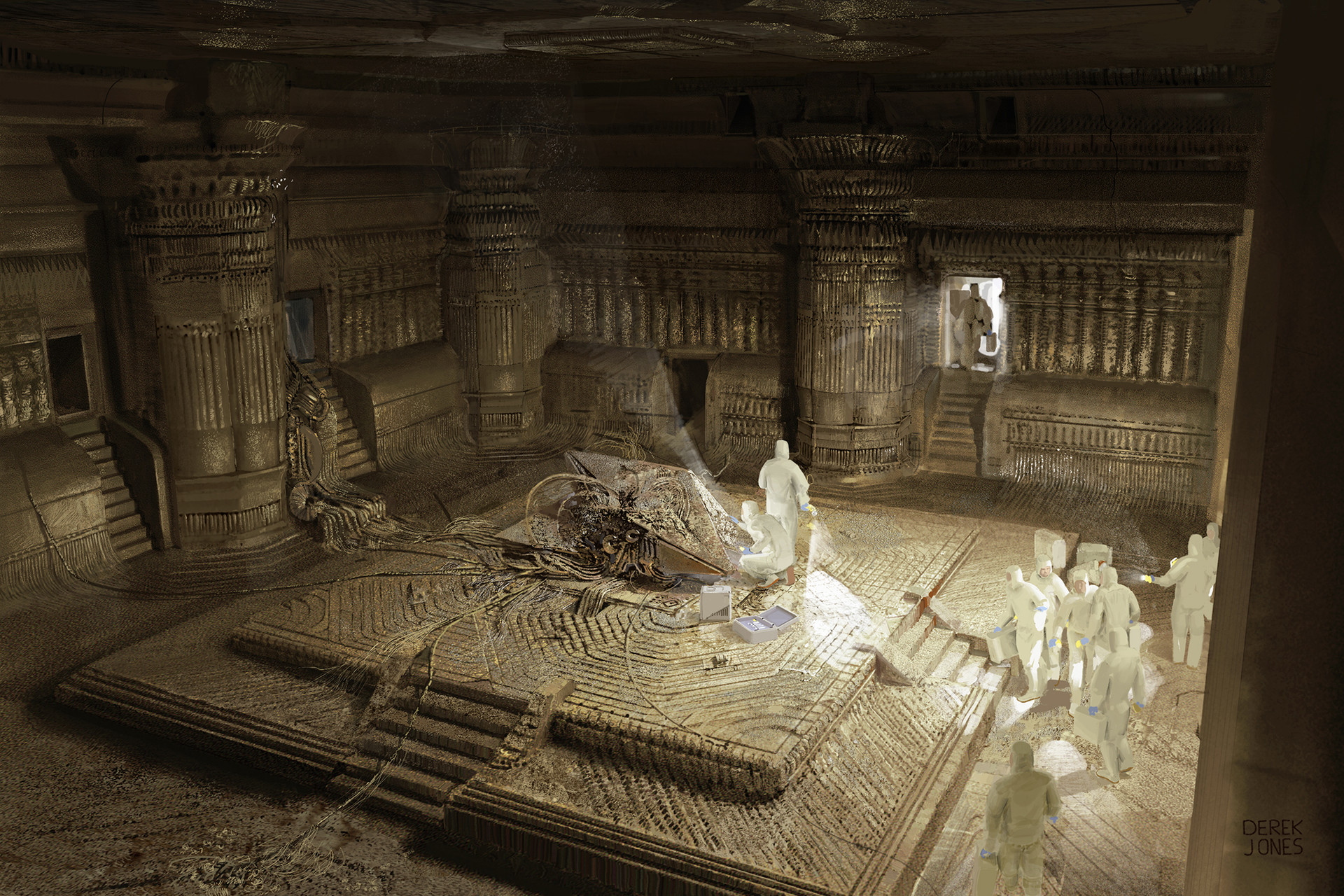 ArtStation - Discovering the Lotus Machine