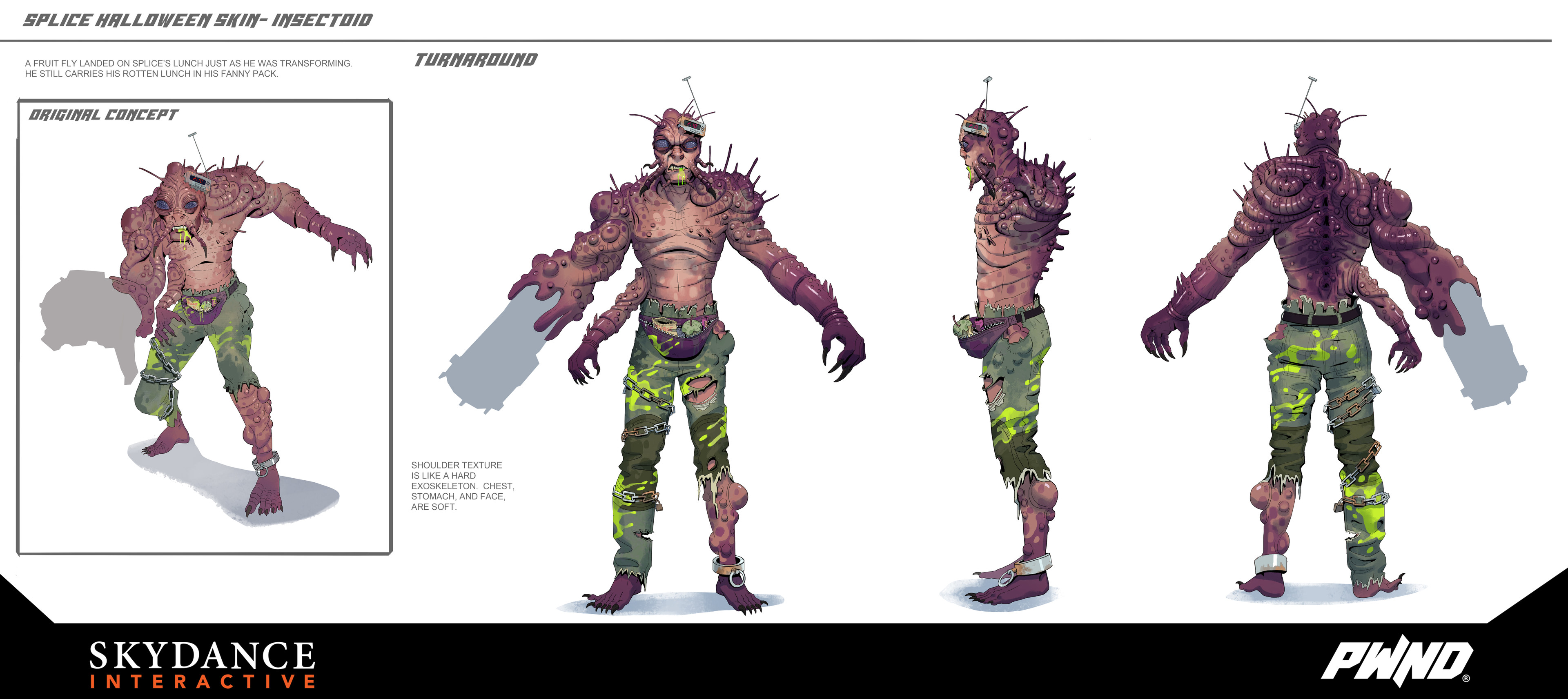 Amanda Kiefer - PWND Character Skin Turnarounds