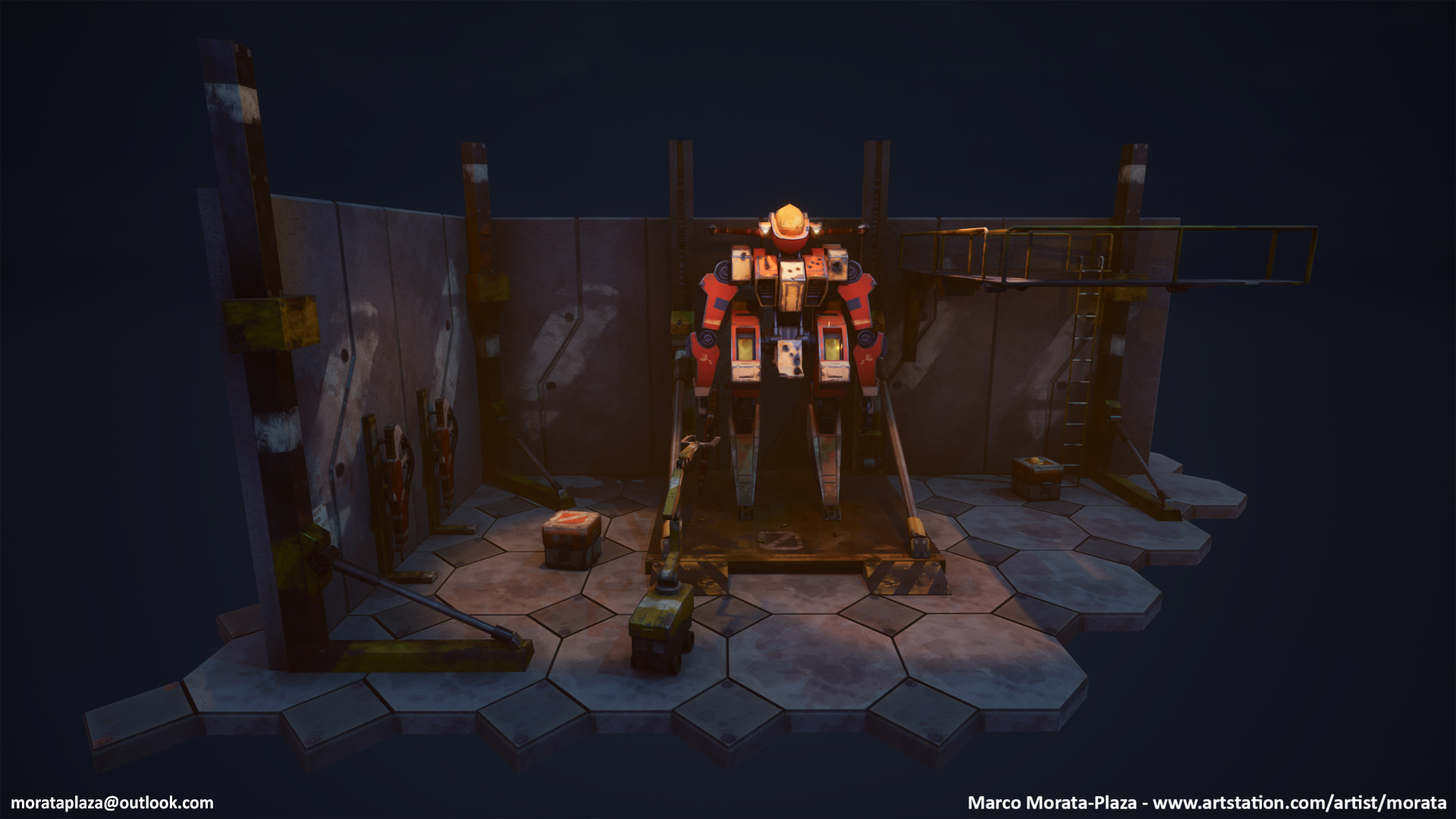 Marco Morata-Plaza - Mech Gantry