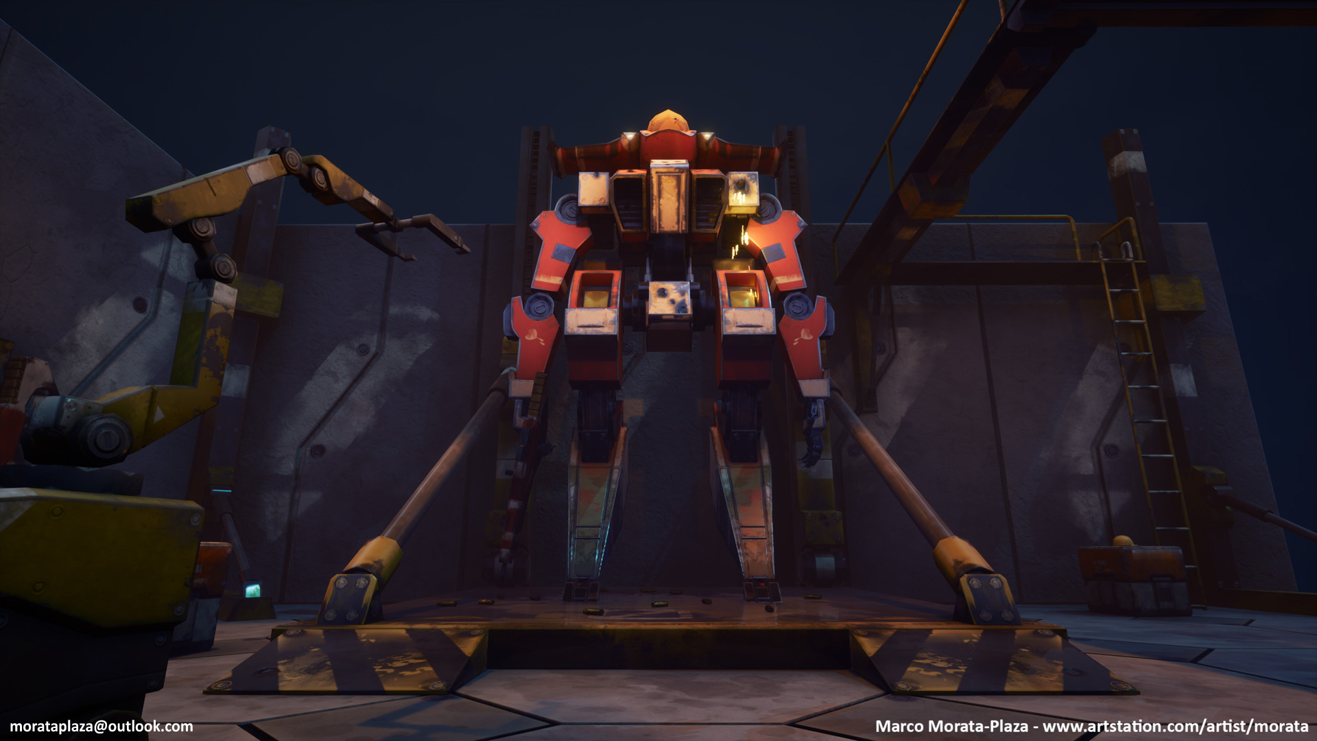 Marco Morata-Plaza - Mech Gantry