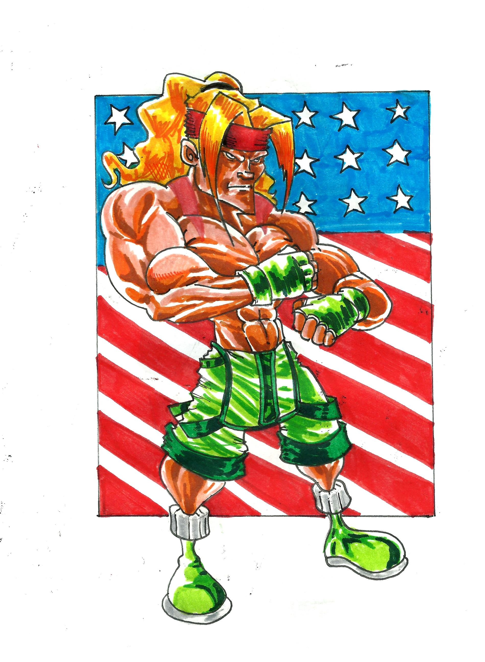 ArtStation - street fighter-axel