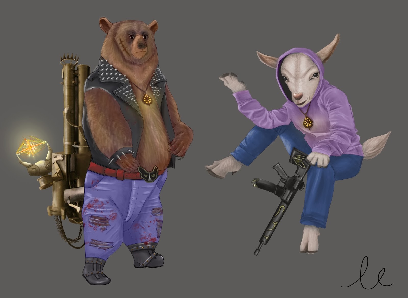 ArtStation - Animal Gangs