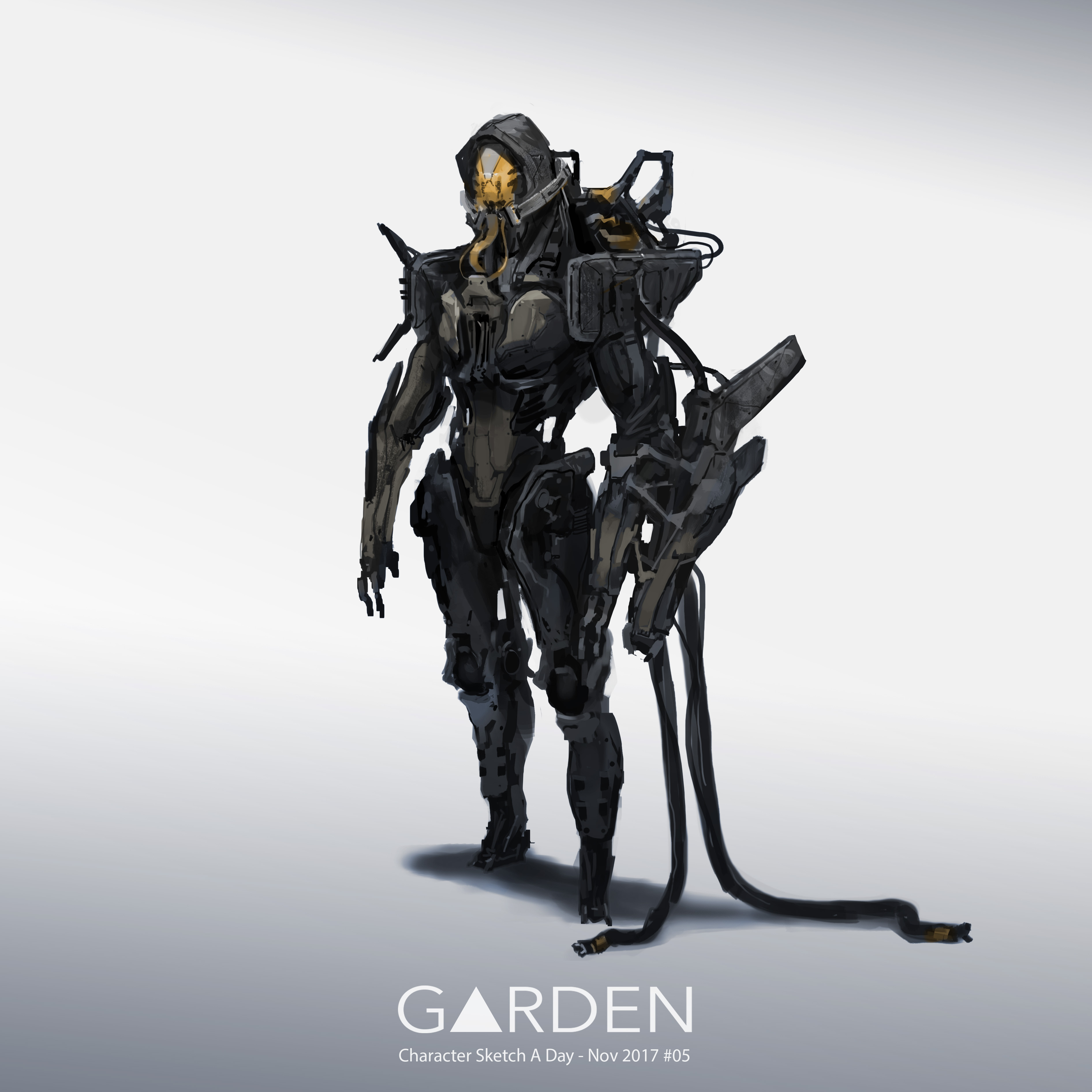 Tom Garden - Character Sketch a Day 2017