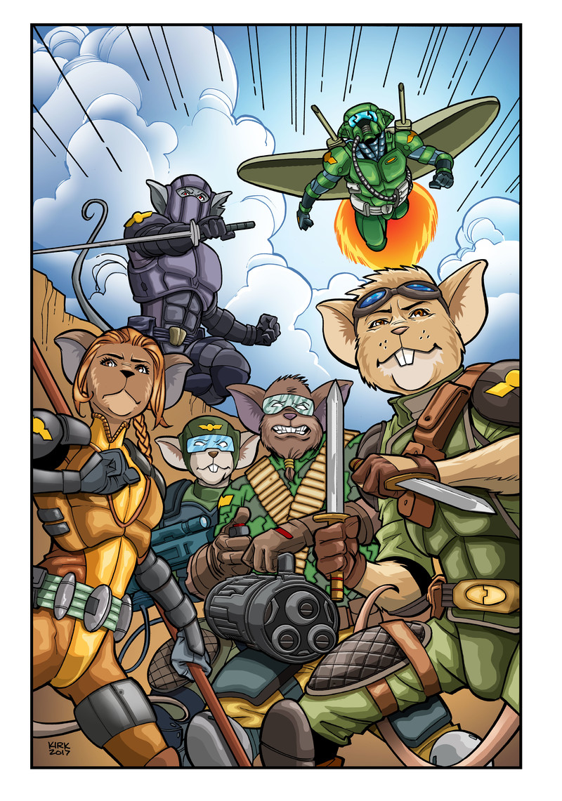 Mickey Clausen - Comic Books/3D Models