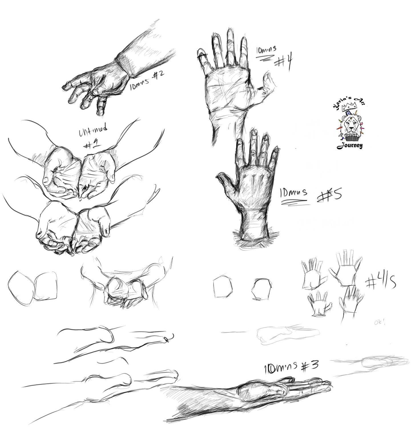 ArtStation - Hand Art Study