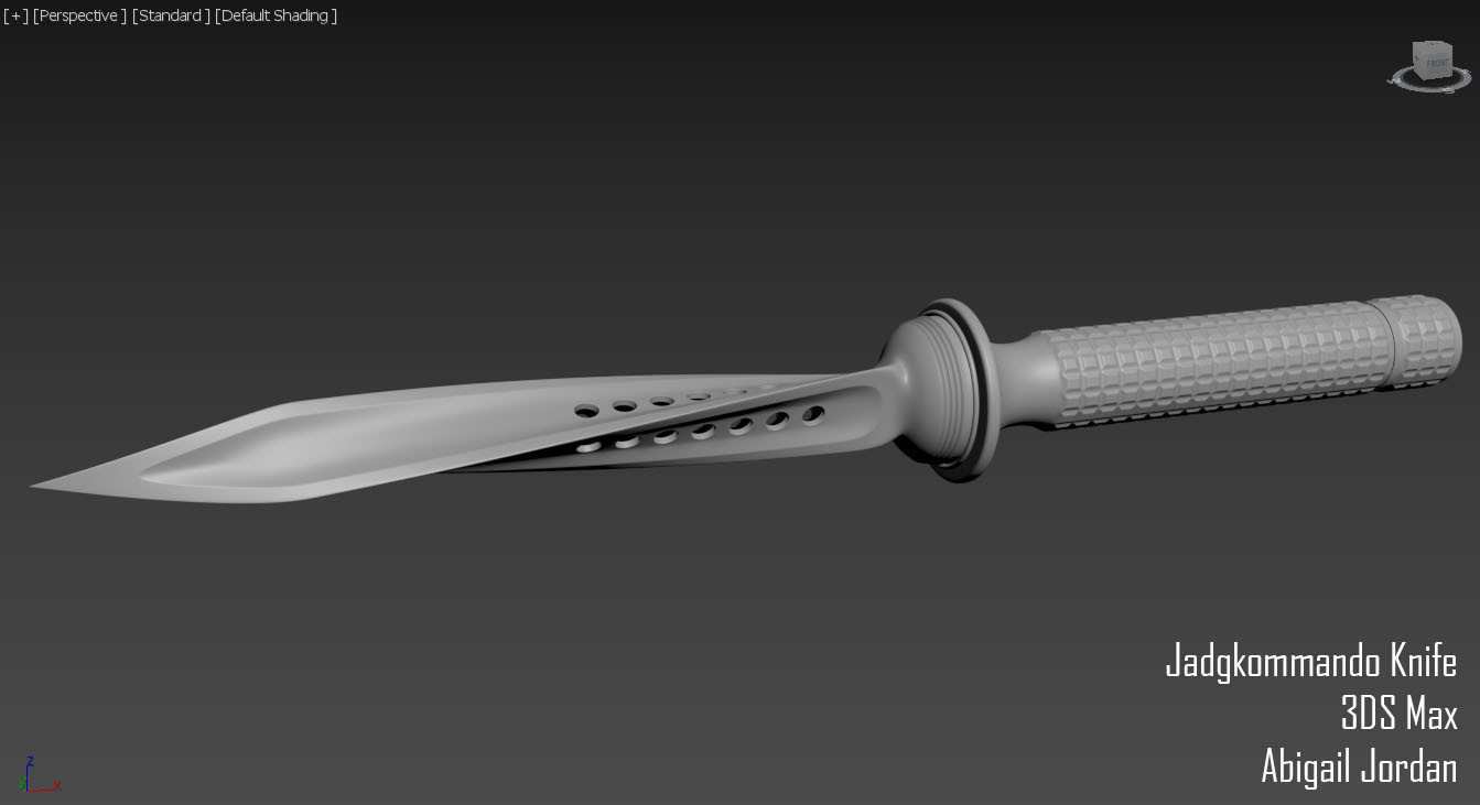 ArtStation - 3D Knife Model