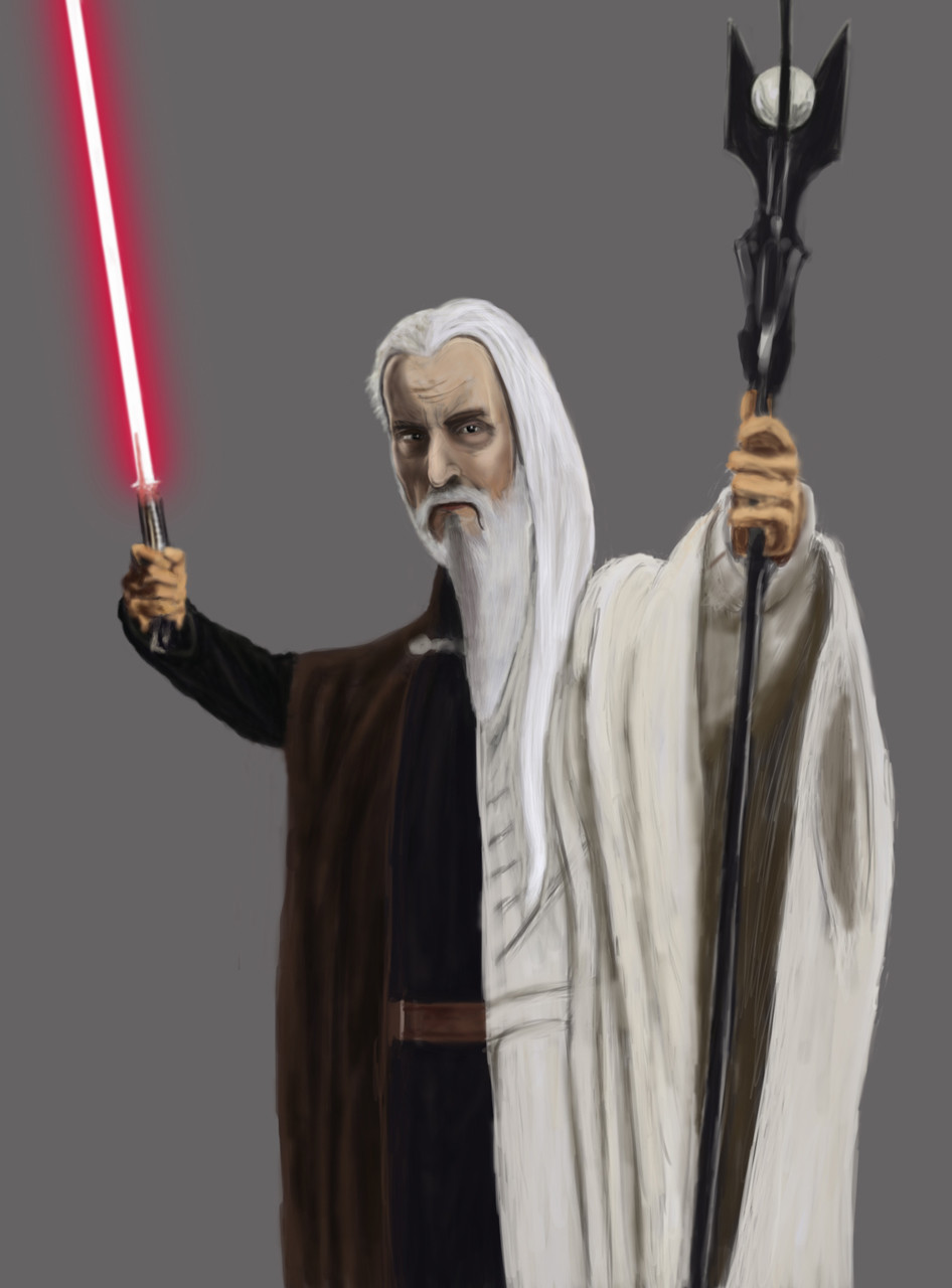 Saruman Vs Count Dooku