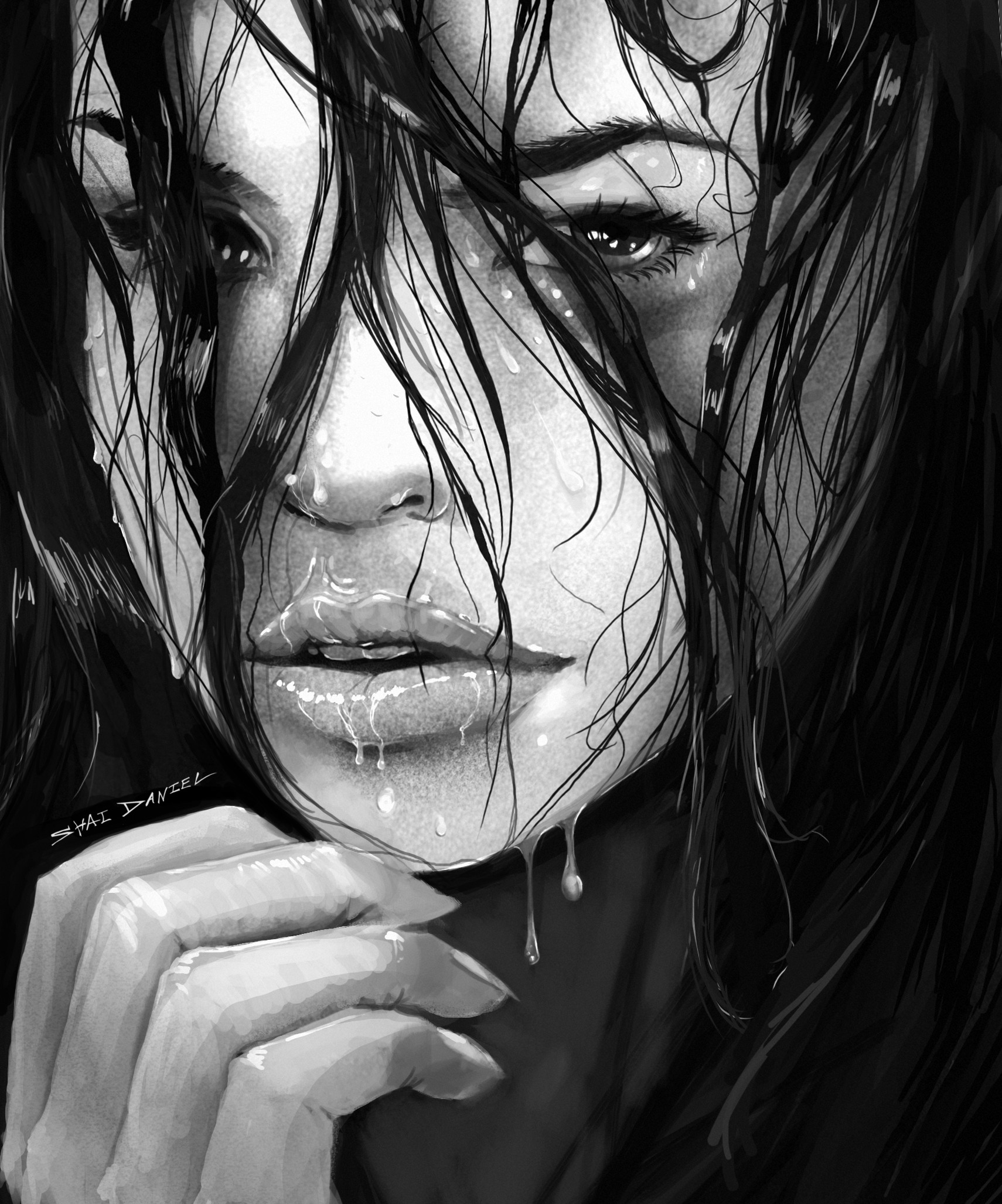 ArtStation - Wet look