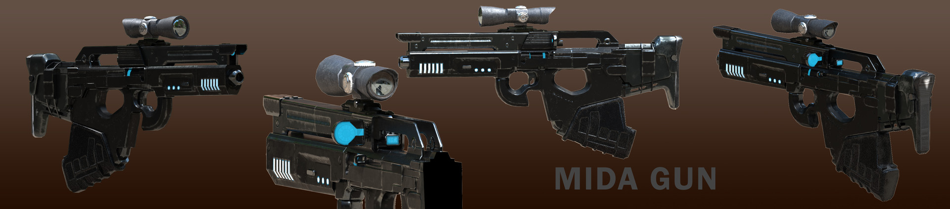 ArtStation - Mida Gun