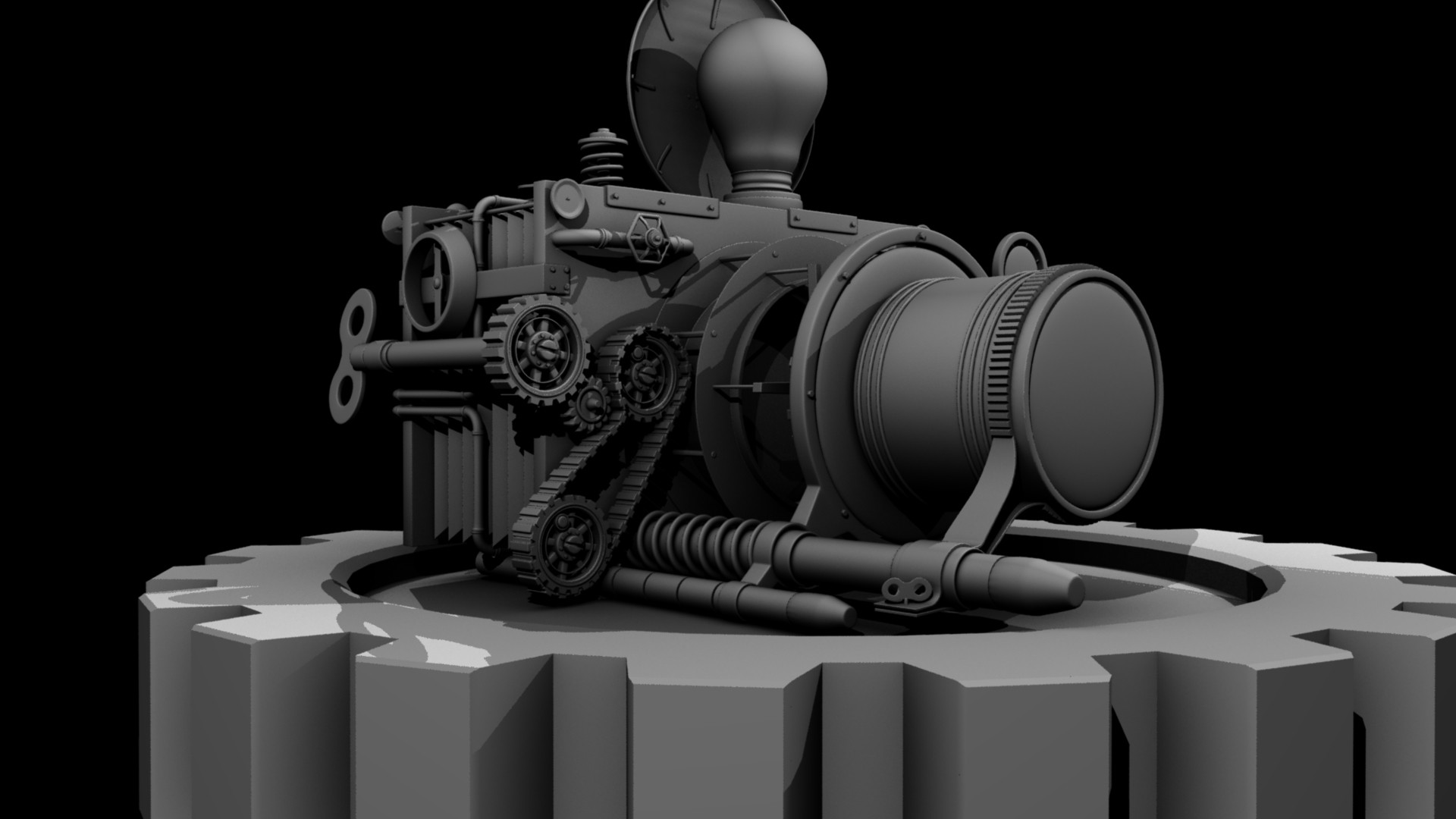 ArtStation - SteamPunk Camera