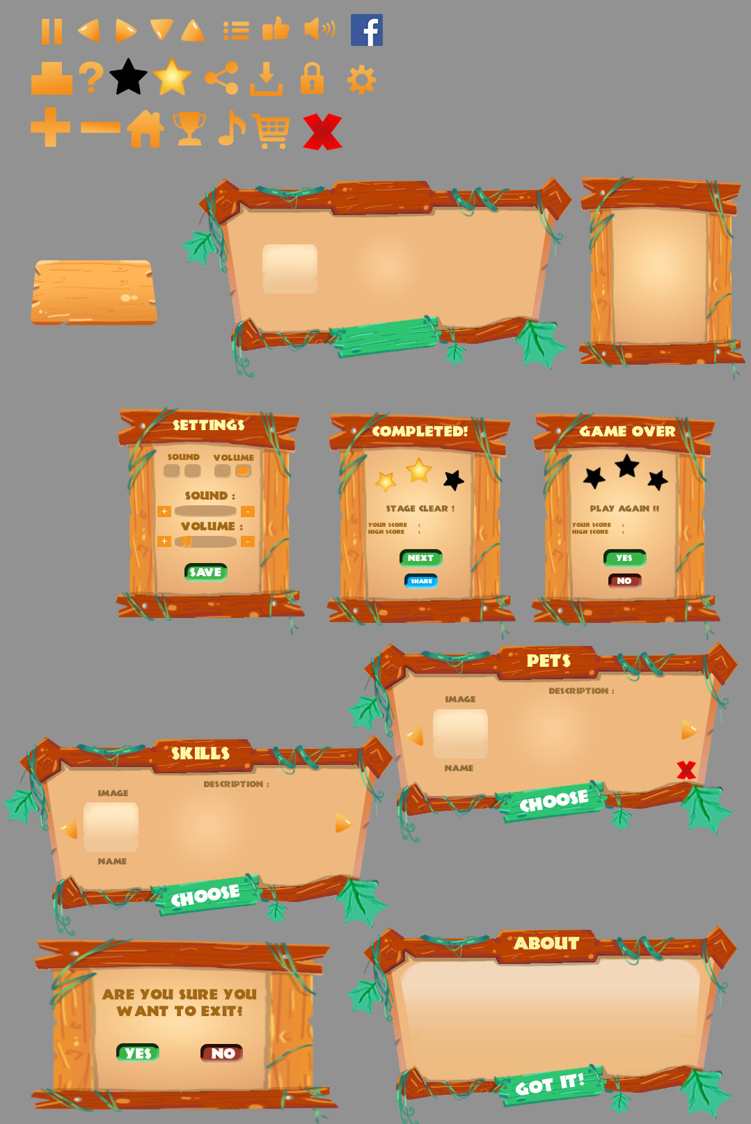 ArtStation - User interface