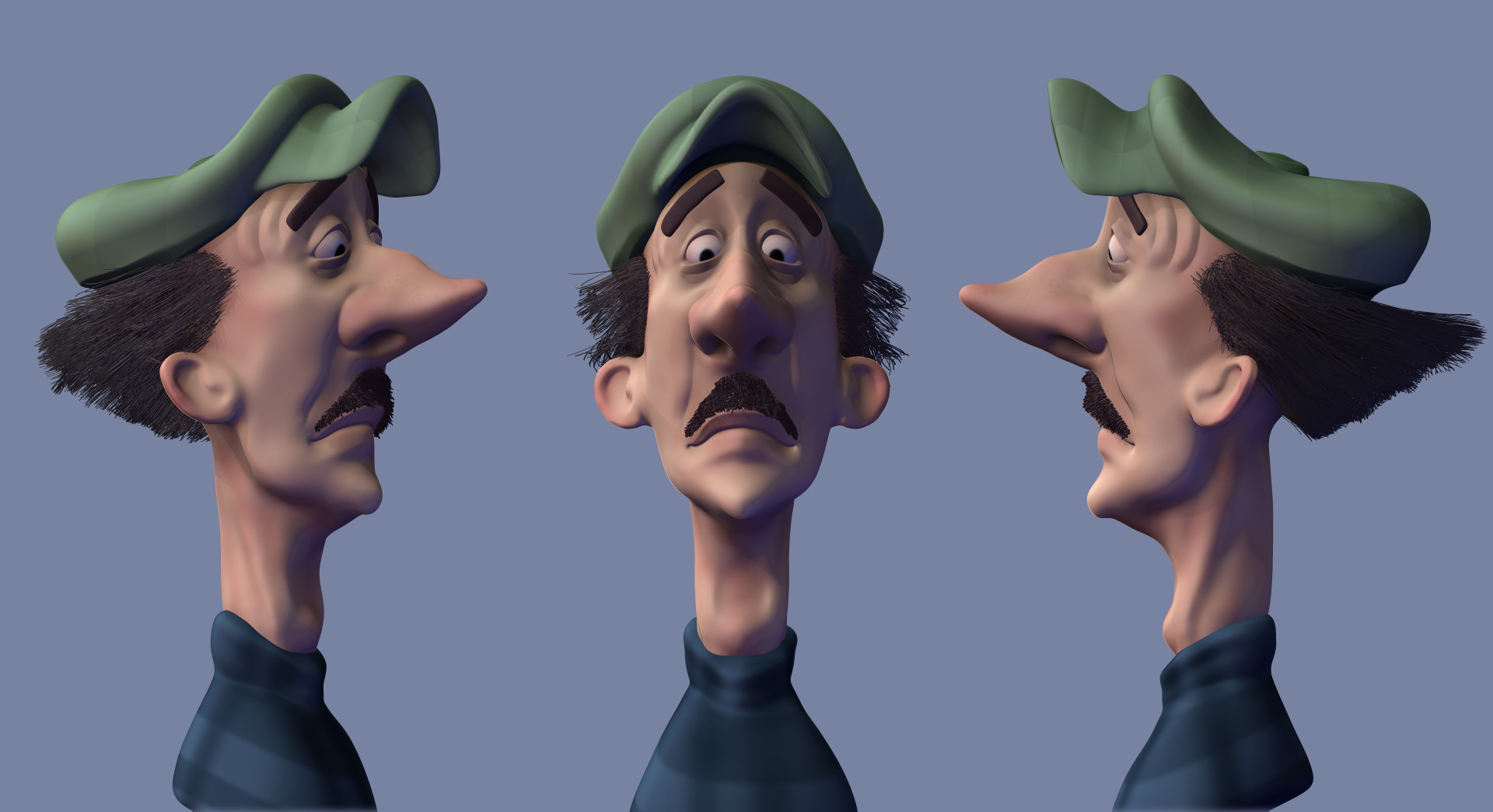 Rodrigo Miranda - First Cartoon Head Aproach