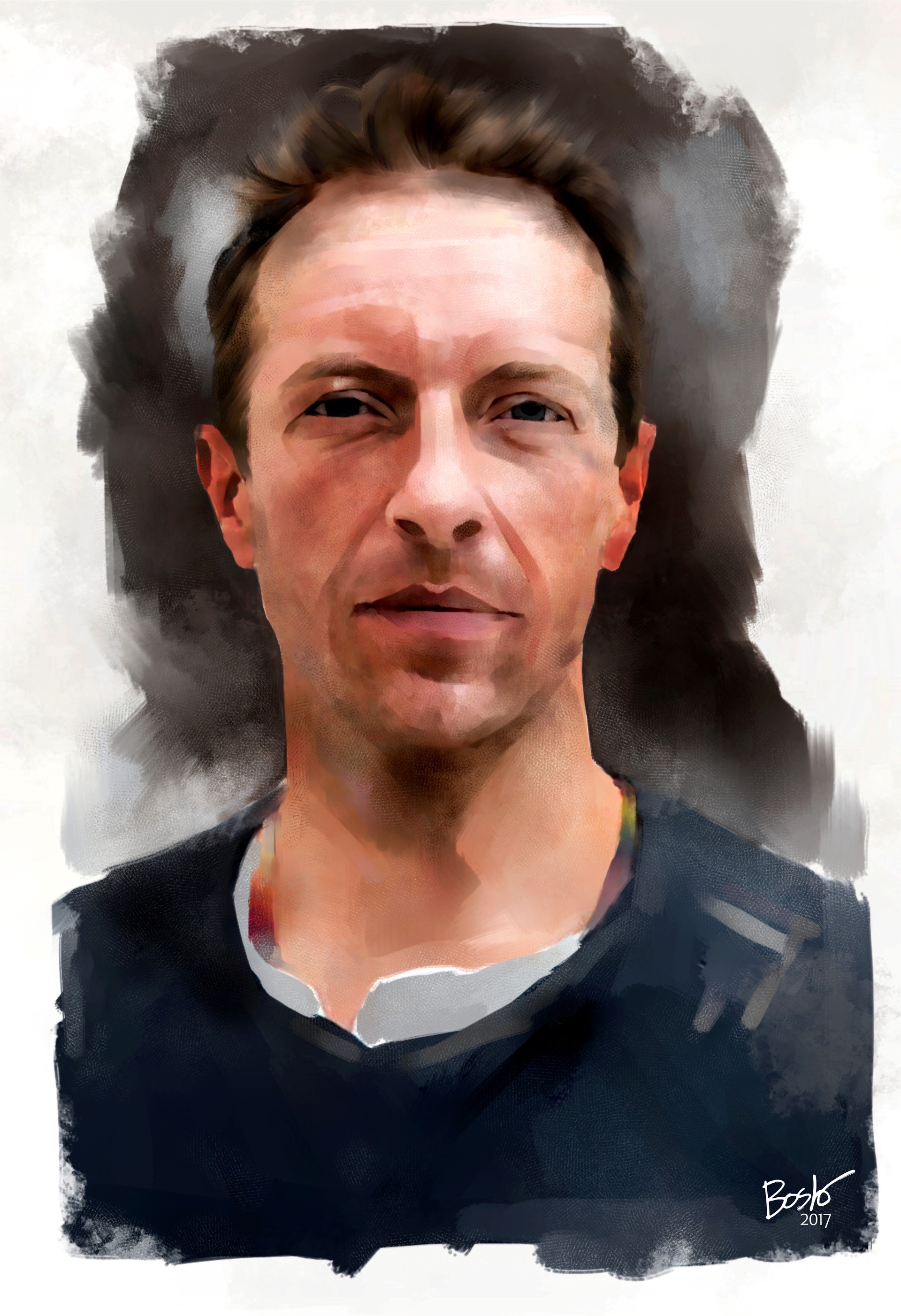 ArtStation - Chris Martin Portrait