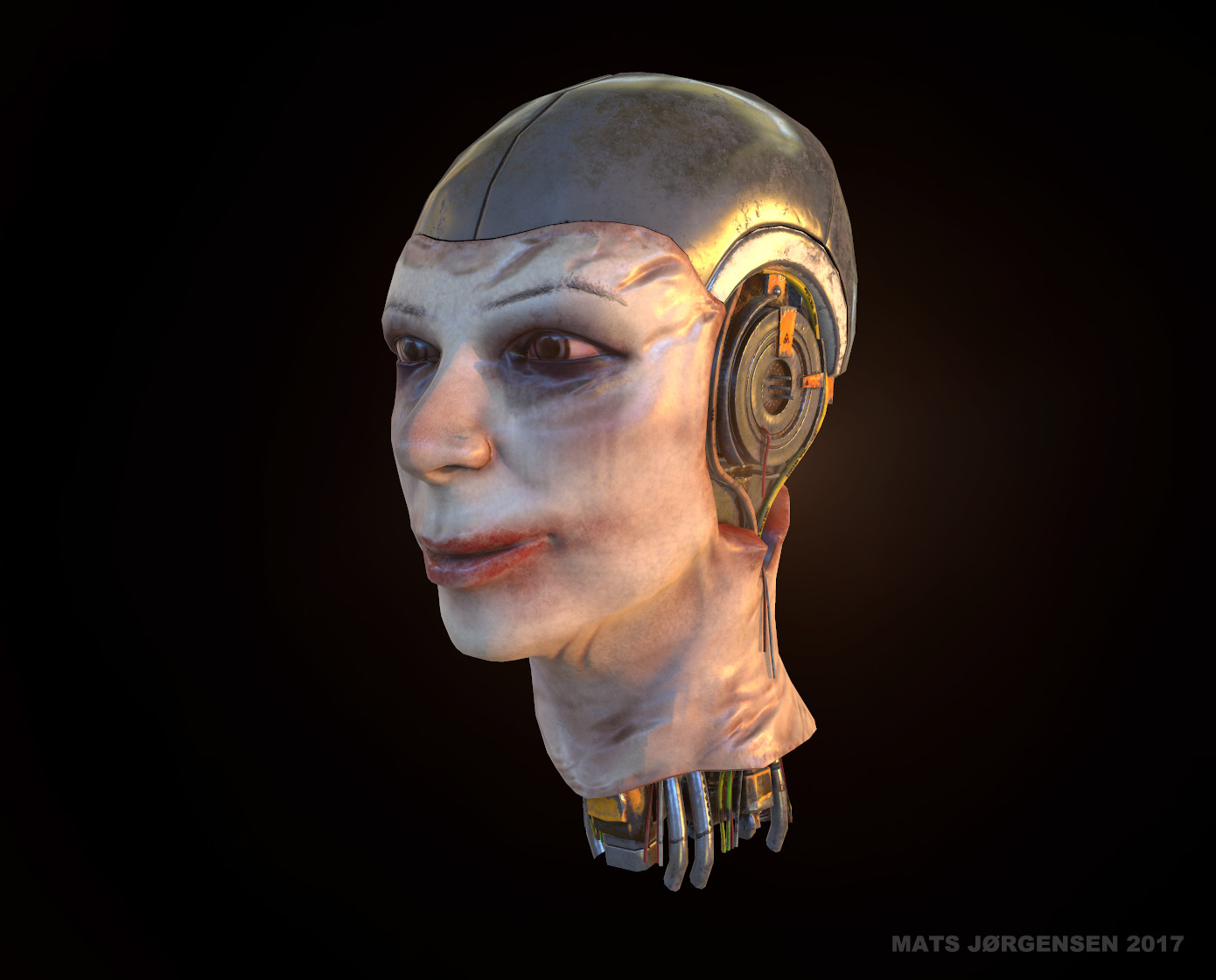 ArtStation - Android Head