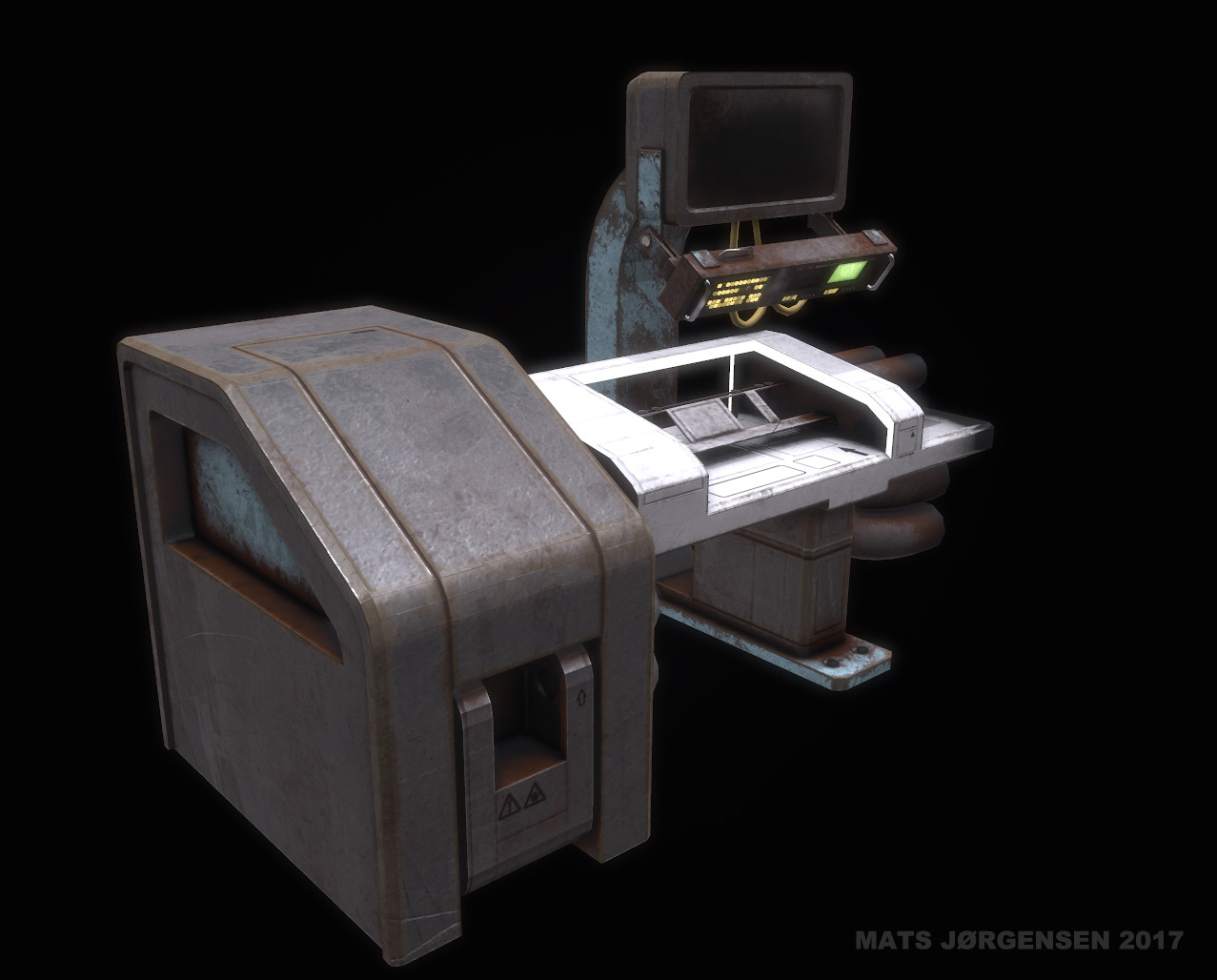 Mats Jørgensen - Assets for sci-fi game