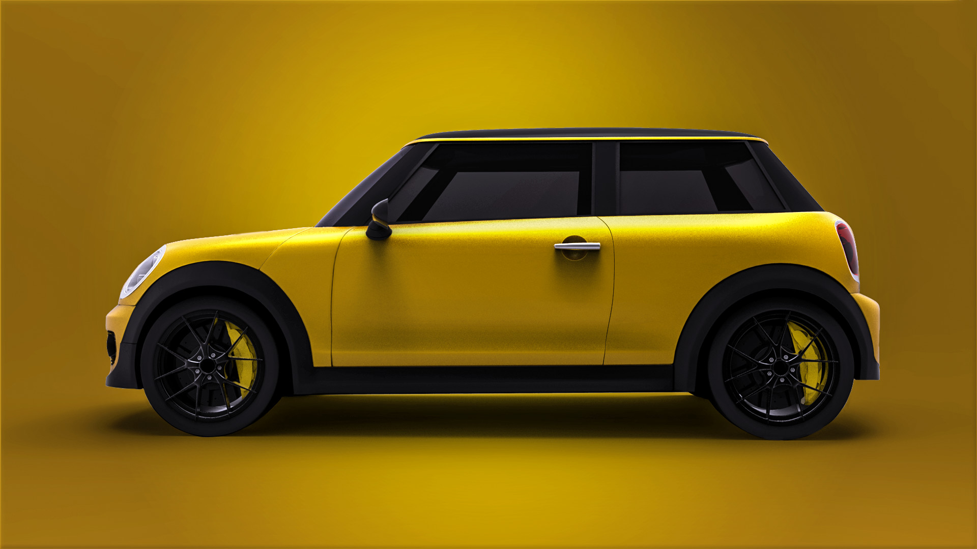 ArtStation - Mini Cooper