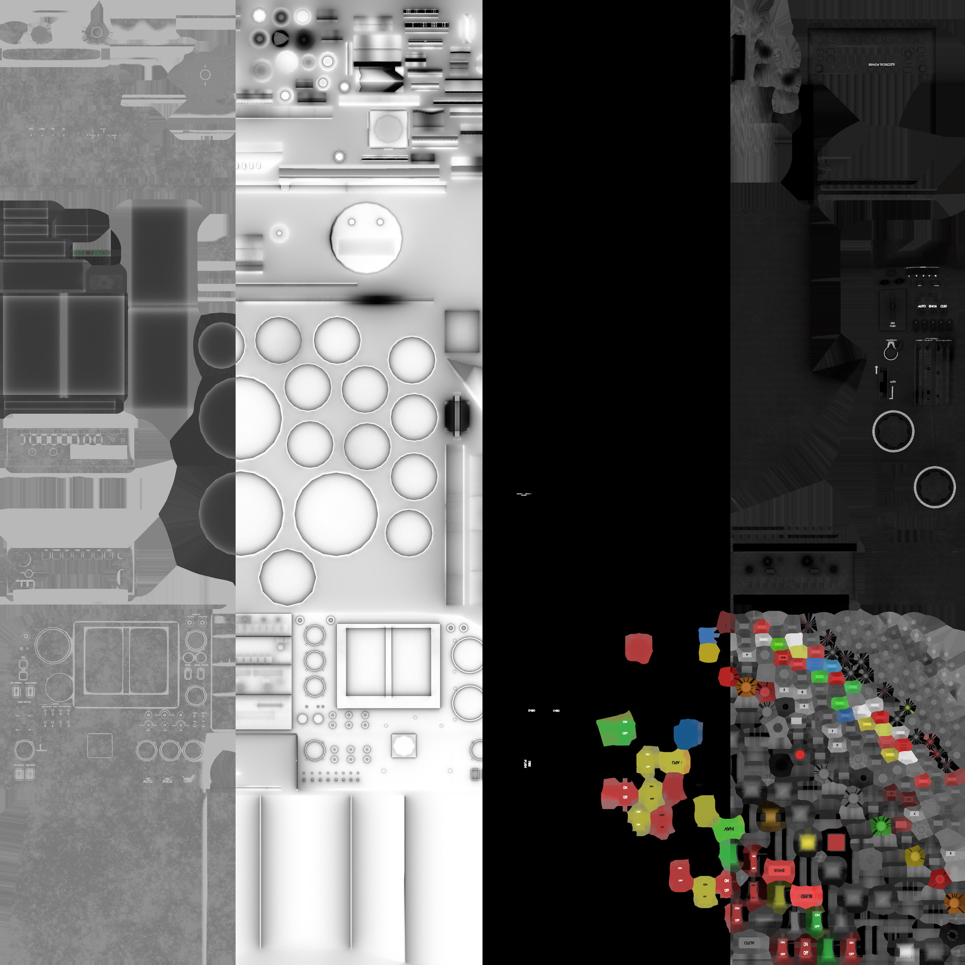 Edson Cortez - Aircraft control panel