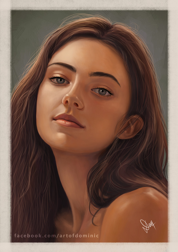 ArtStation - Portrait painting