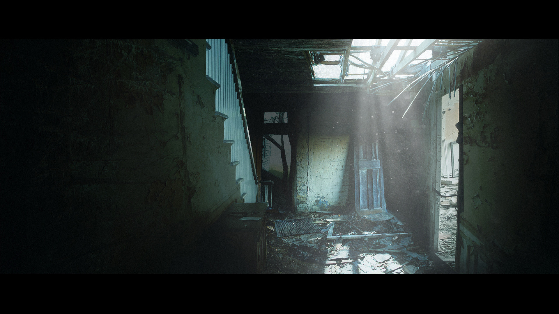 ArtStation - Wrecked Entrance