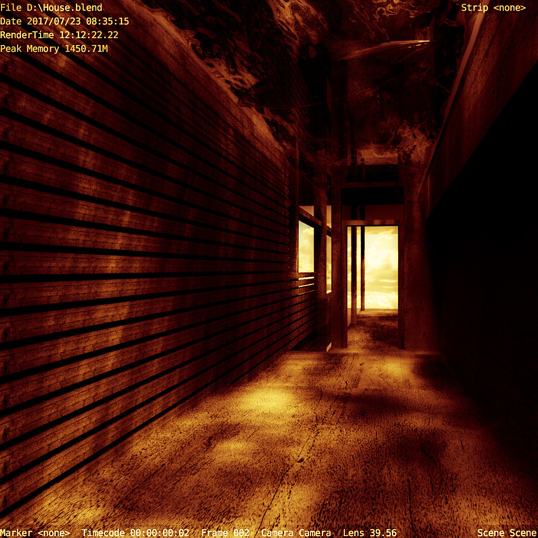 ArtStation - House scene