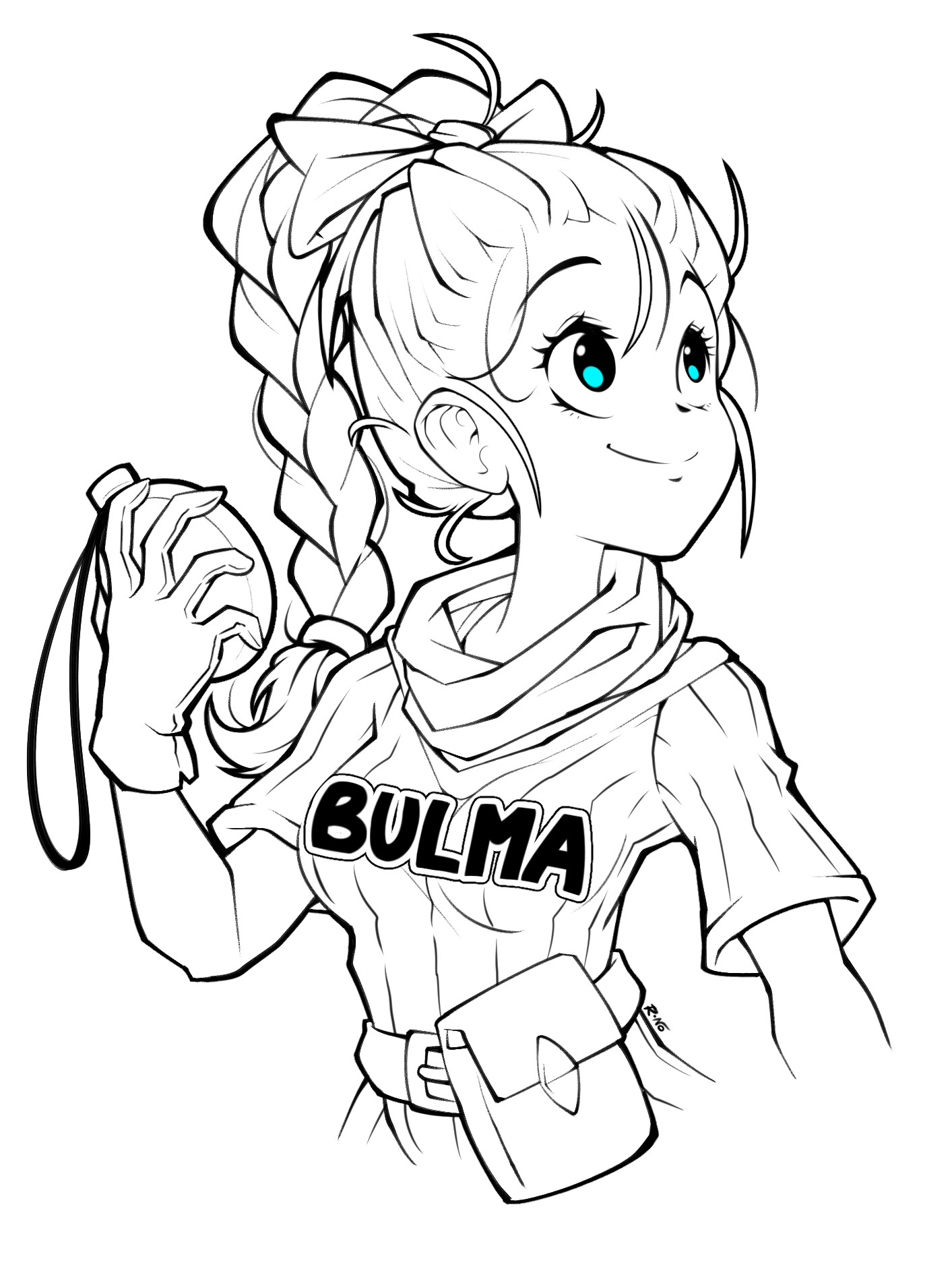bulma coloring pages