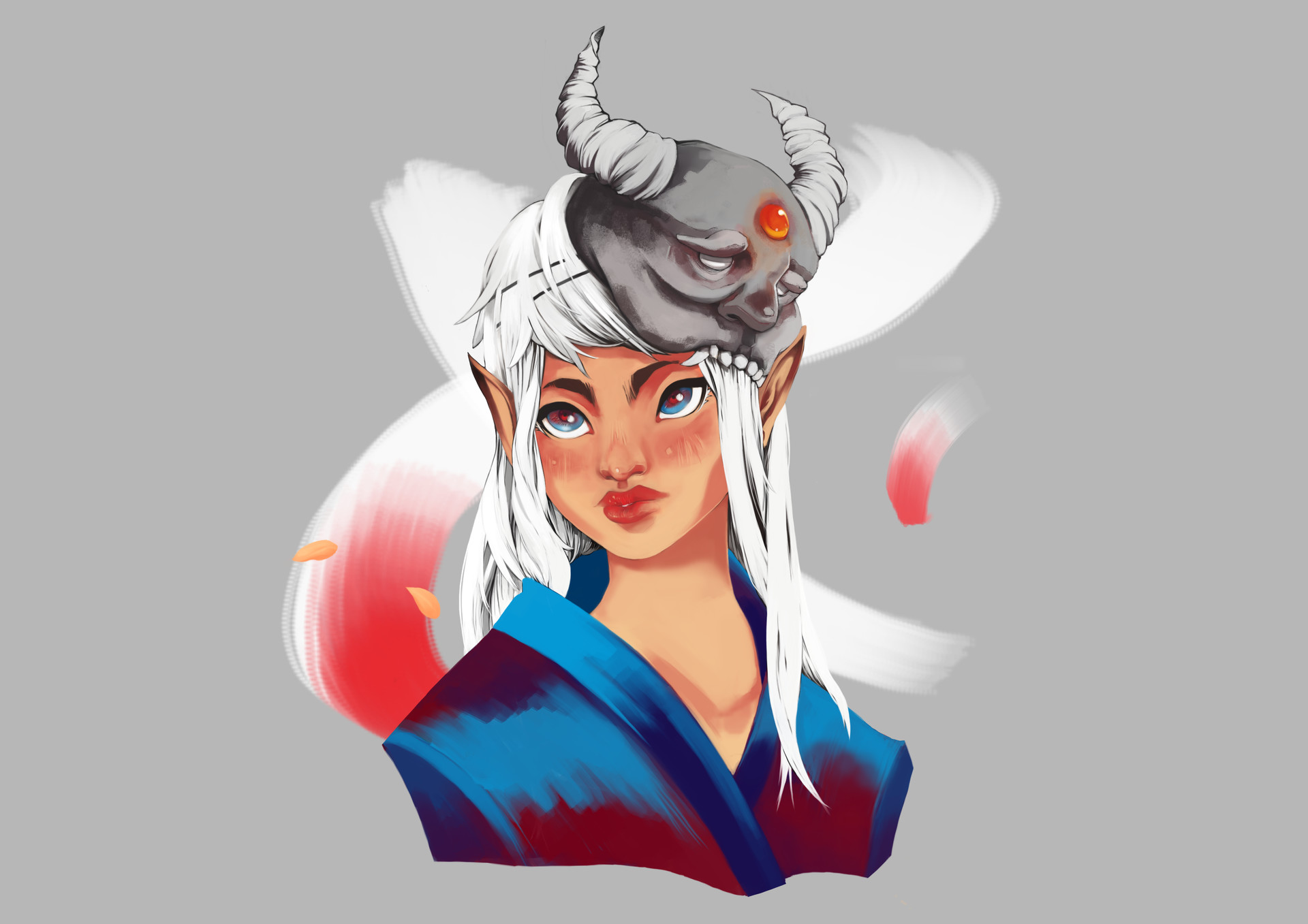 ArtStation - Oni Mask