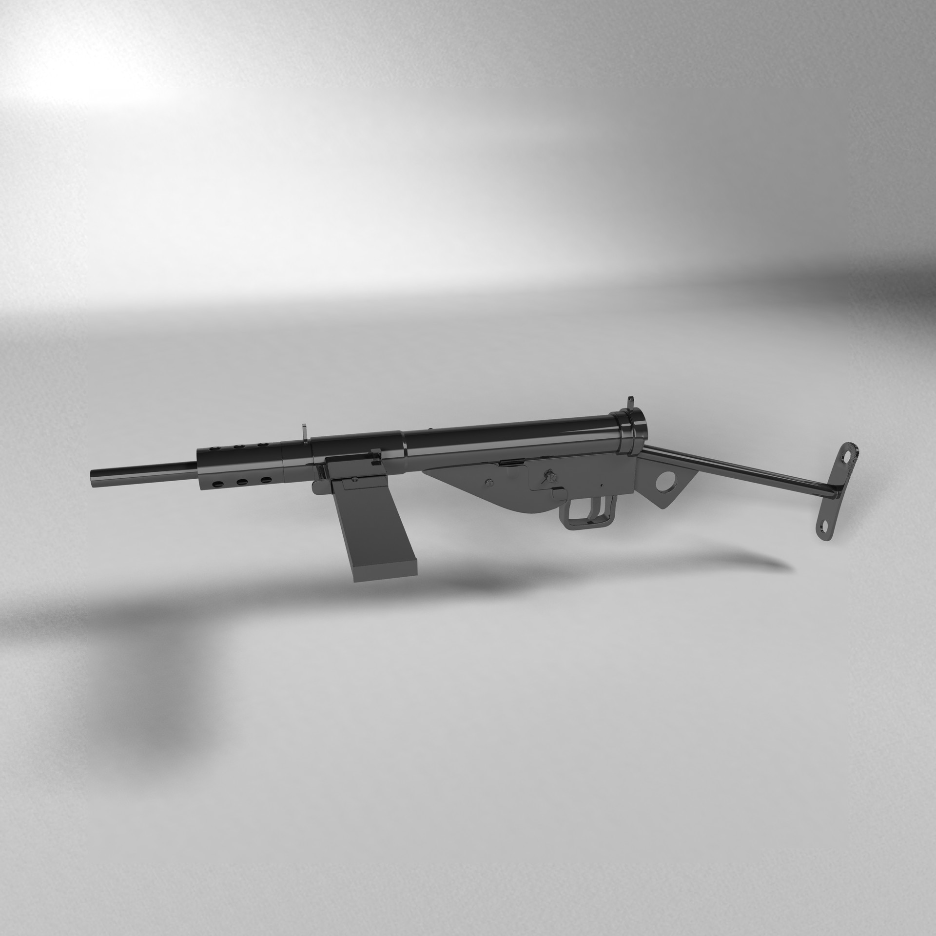 ArtStation - Sten Gun