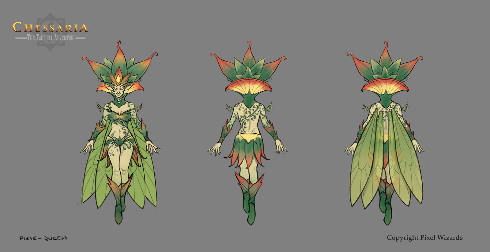 Fabrice Leger - Chessaria - Character Design
