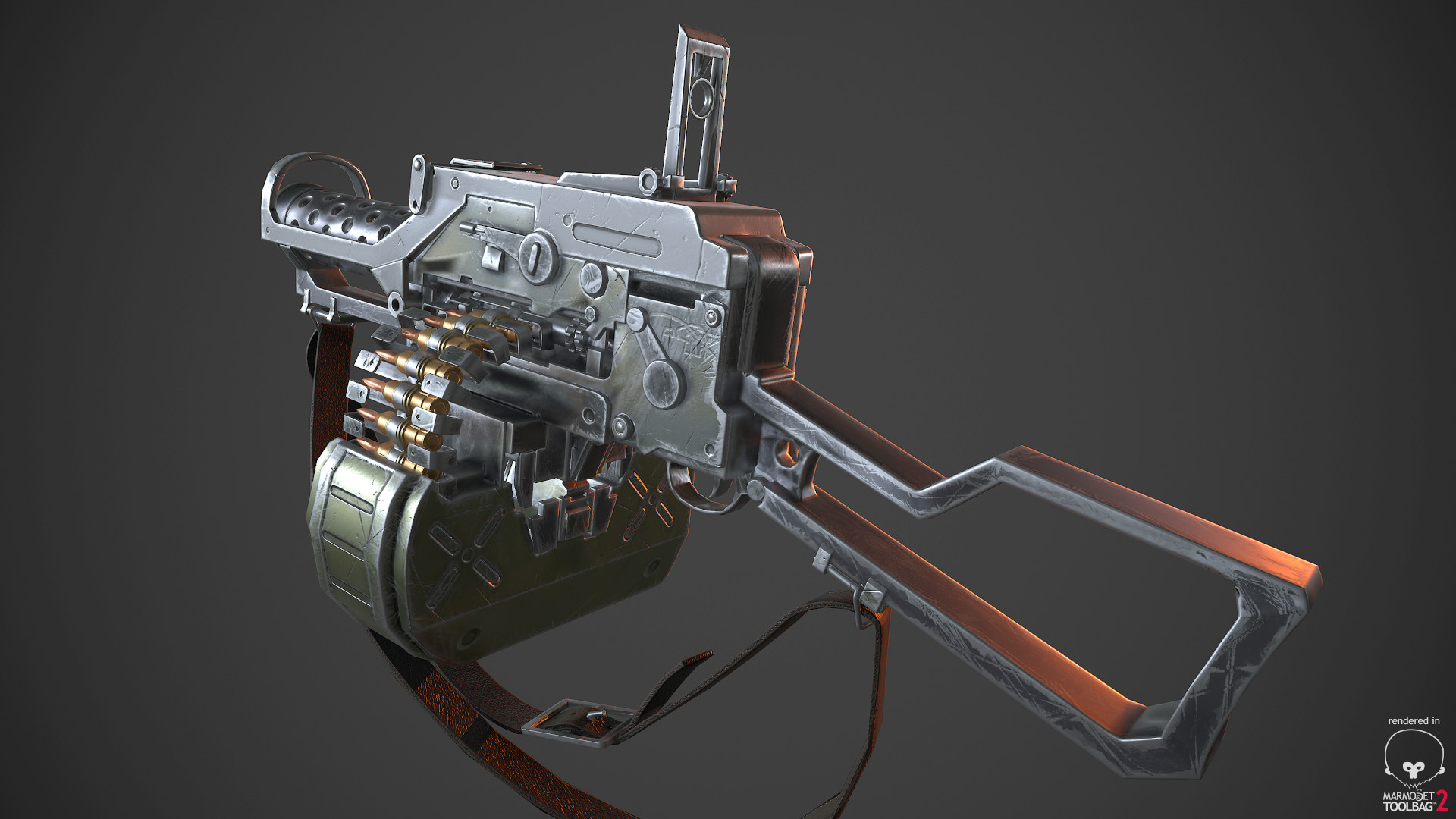 ArtStation - Super SMG V1 (Concept art used only for Personal Study)