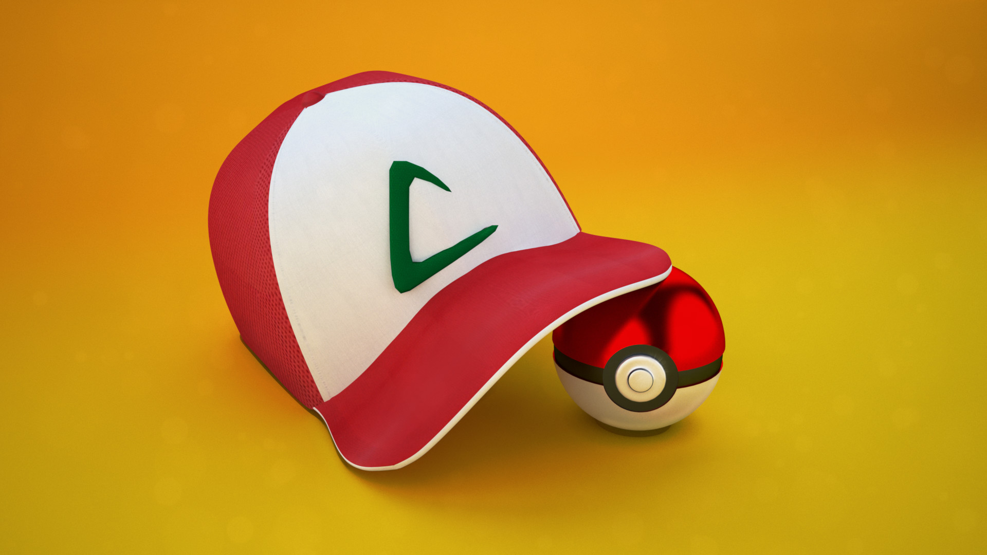 ArtStation - Ash ketchum cap from pokemon