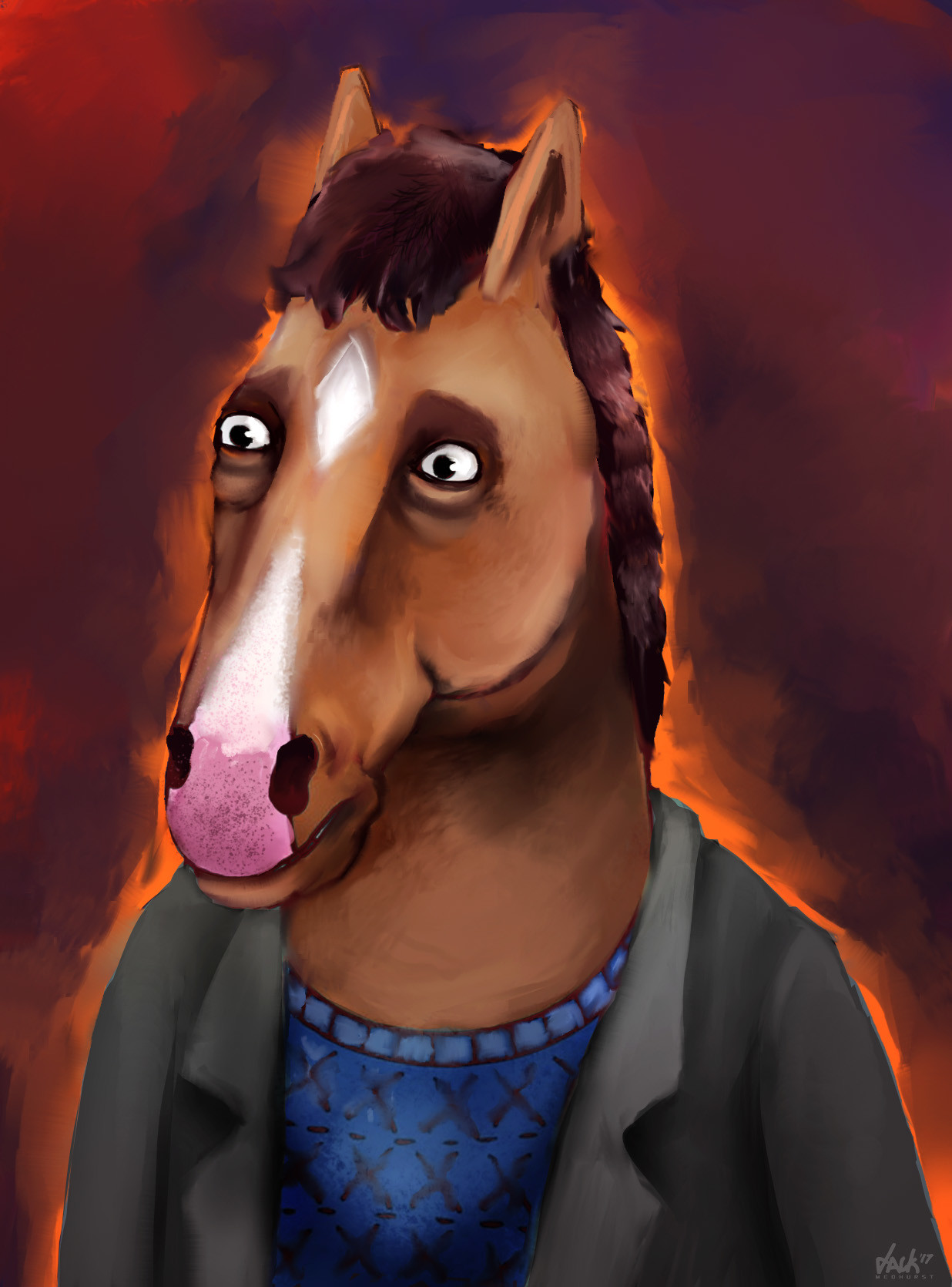 ArtStation - 171120 - Bojack Horseman