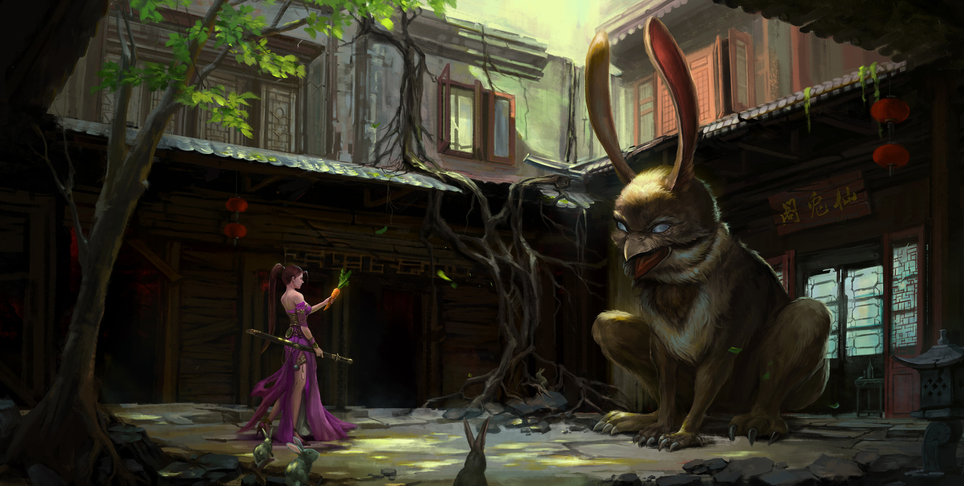 ArtStation - Rabbit, Yuchi