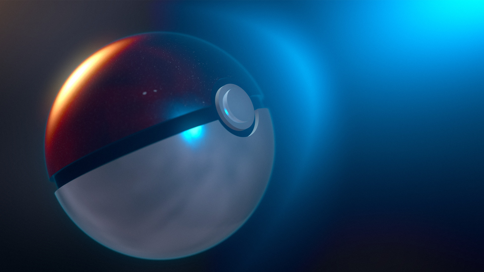 ArtStation - Signed Distance Field Poké Ball