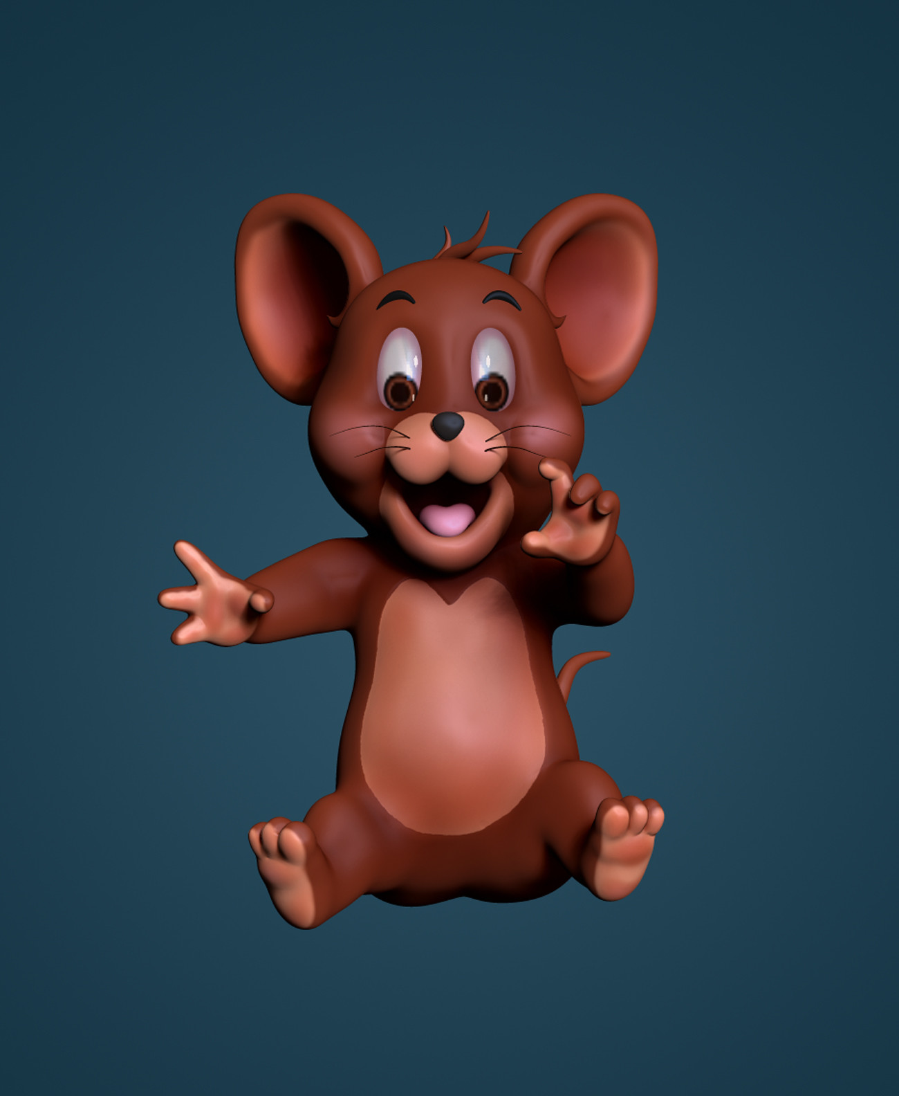 Jerry The Mouse Face