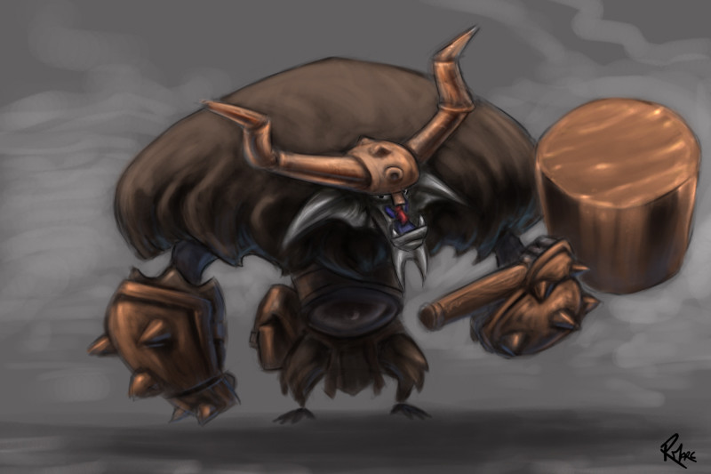 Ronald Marc - Spyro "a new beginning" concept art.