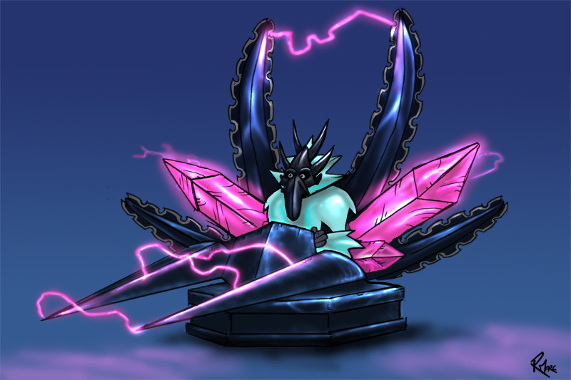 Ronald Marc - Spyro "a new beginning" concept art.