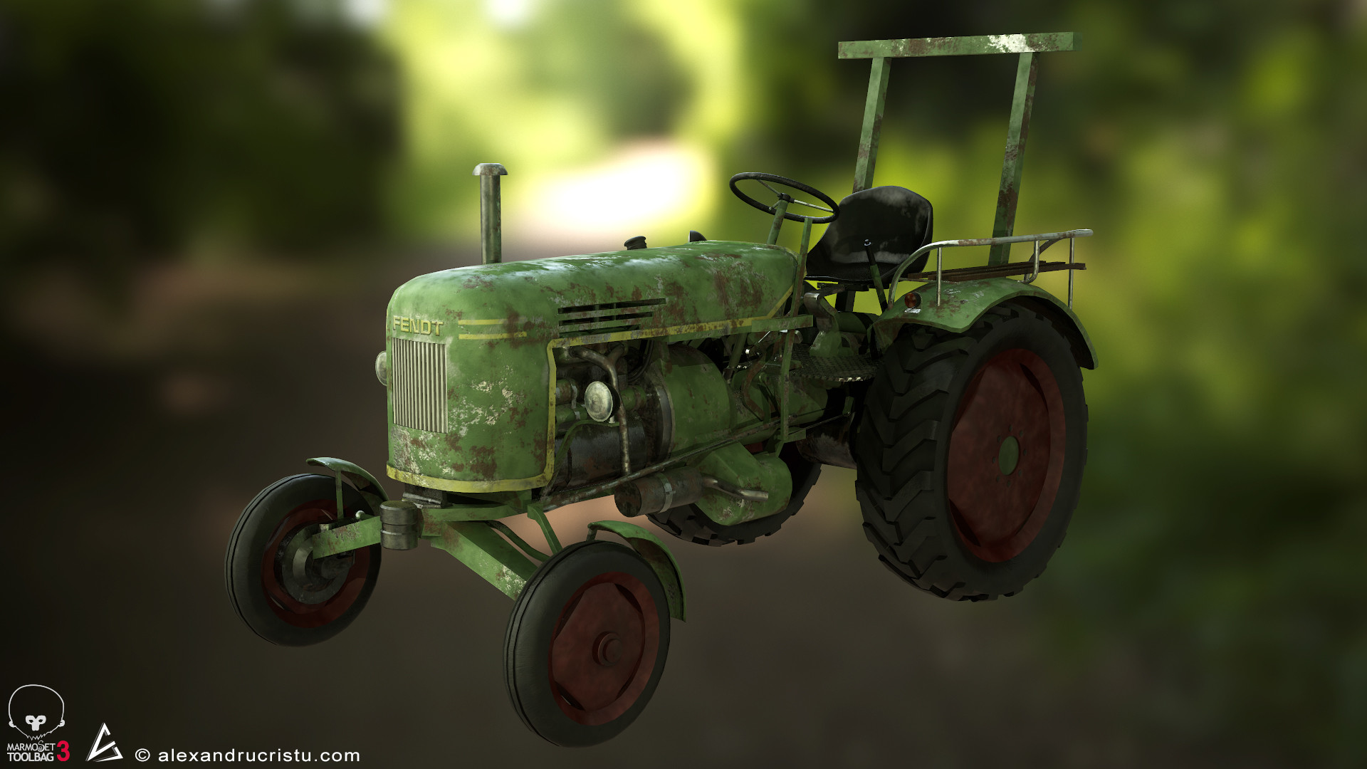 ArtStation - Fendt F24 Tractor