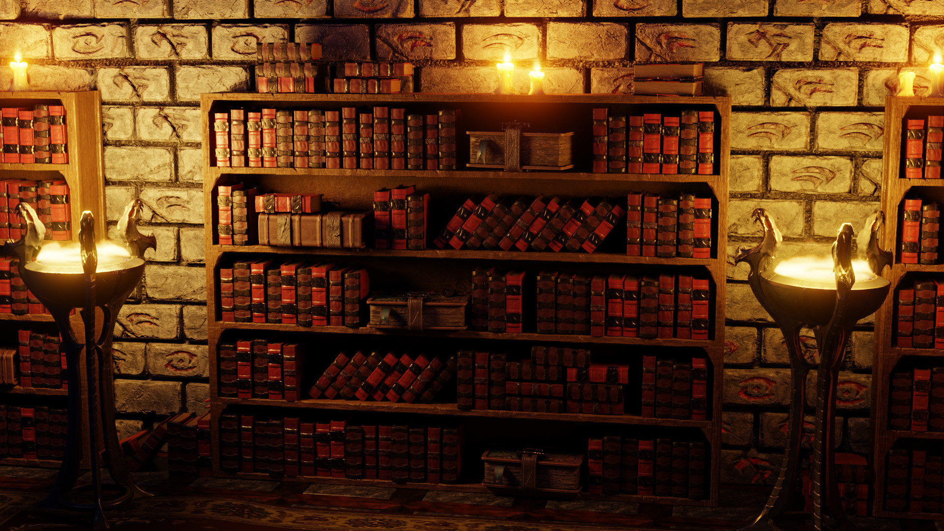 ArtStation - Procedural Bookshelf in MASH