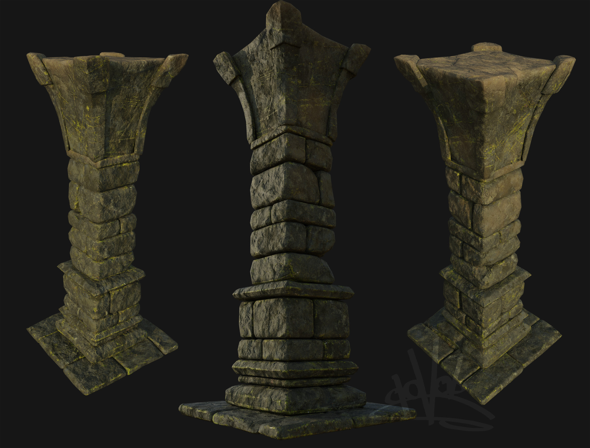 ArtStation - Rock Pillar
