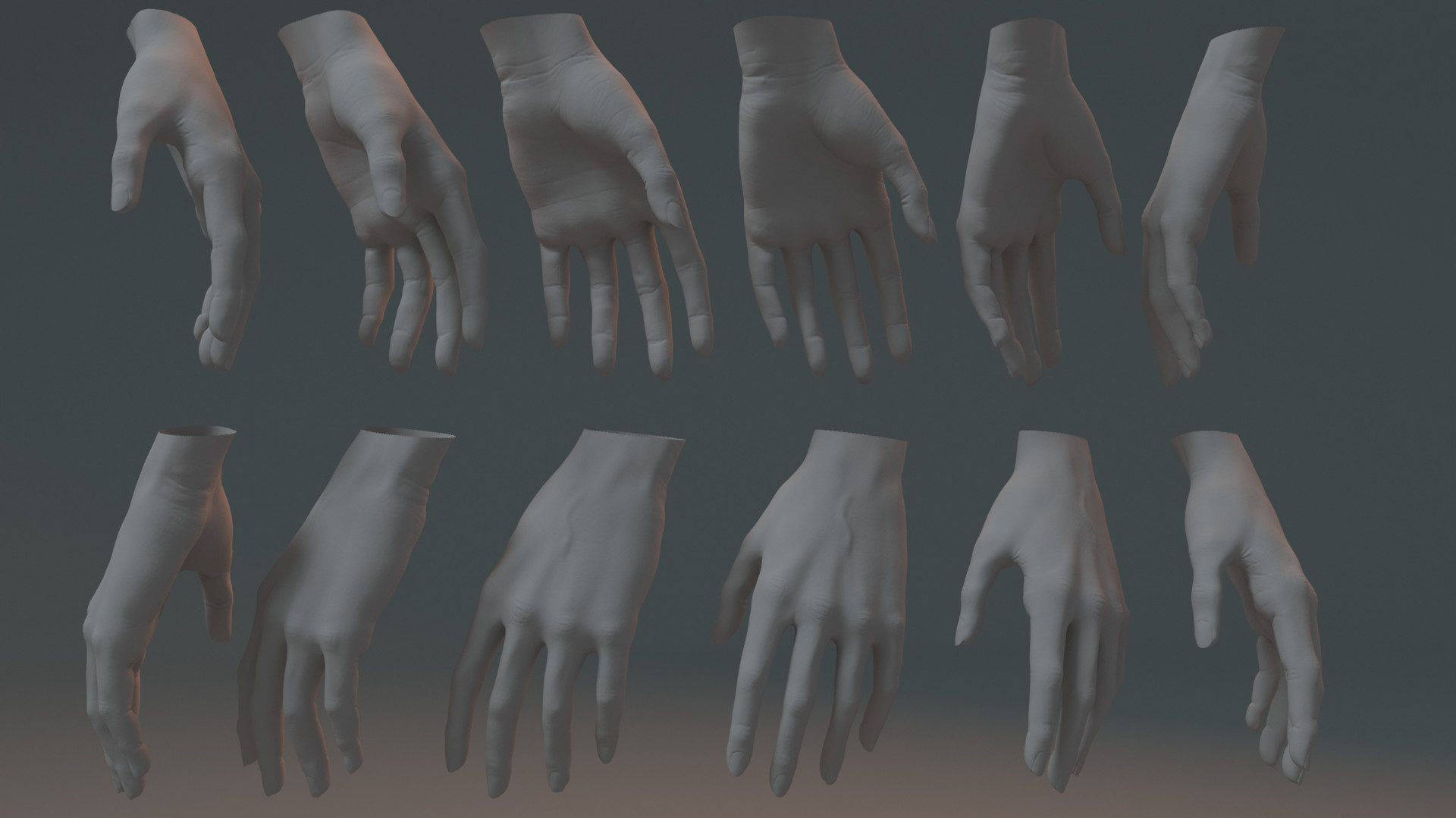 ArtStation - Hand Anatomy Study