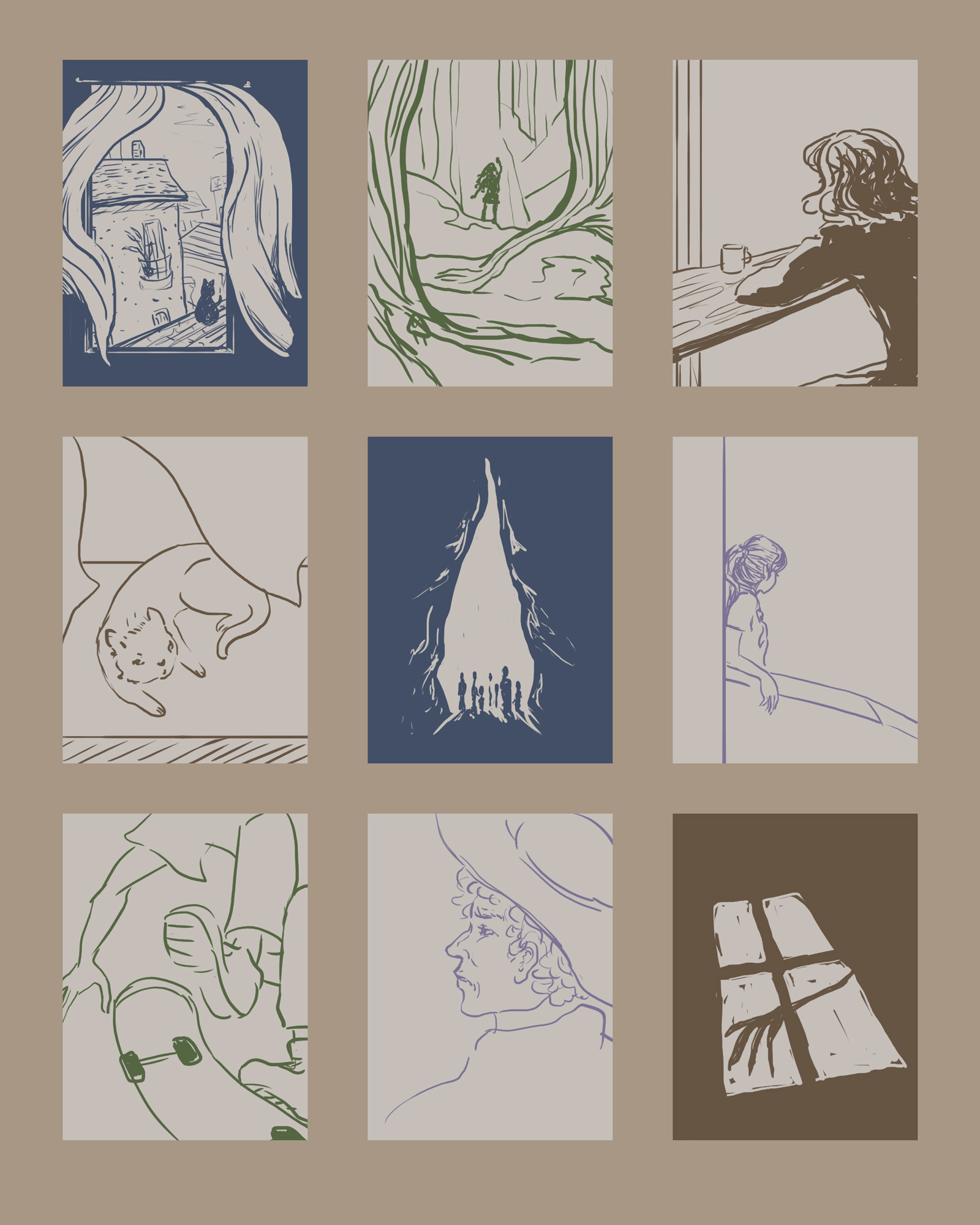 ArtStation - quick draws 11-20-2017