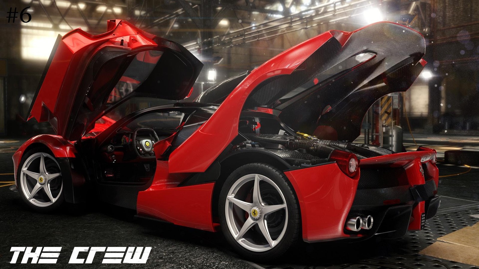 Andrea Sanna - Ferrari LaFerrari engine bay and suspensions