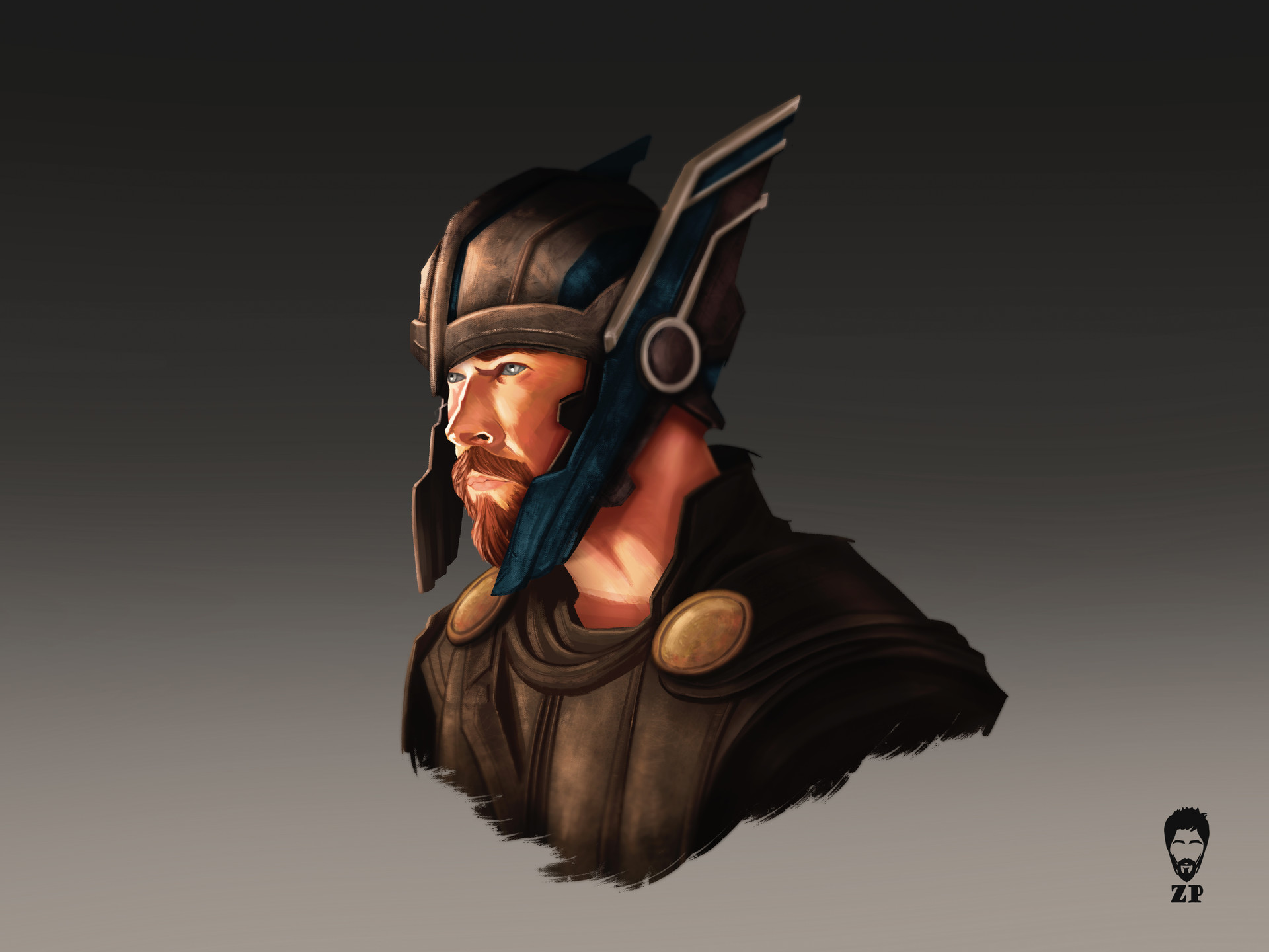 ArtStation - thor by ZiaPriom